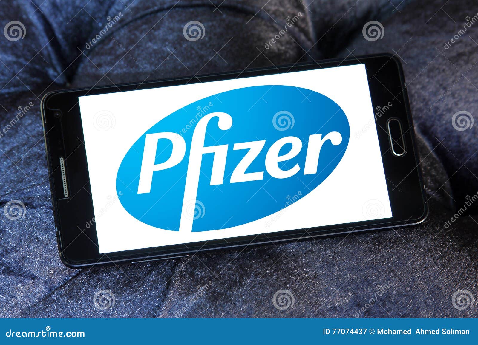 Logo Della Ditta Farmaceutica Di Pfizer Fotografia Editoriale ...