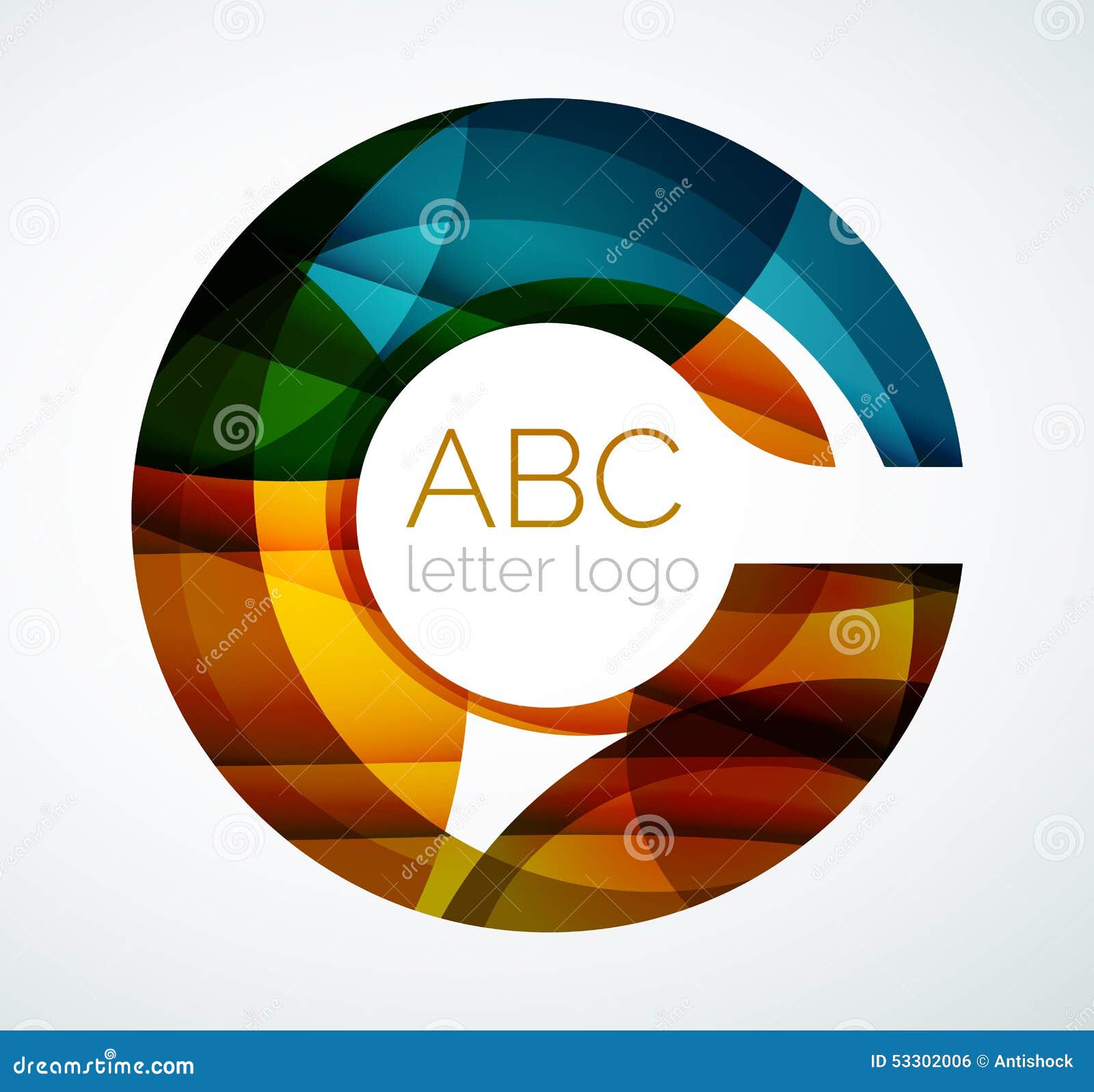 Logo Della Lettera Di Vettore Illustrazione Vettoriale - Illustrazione ...