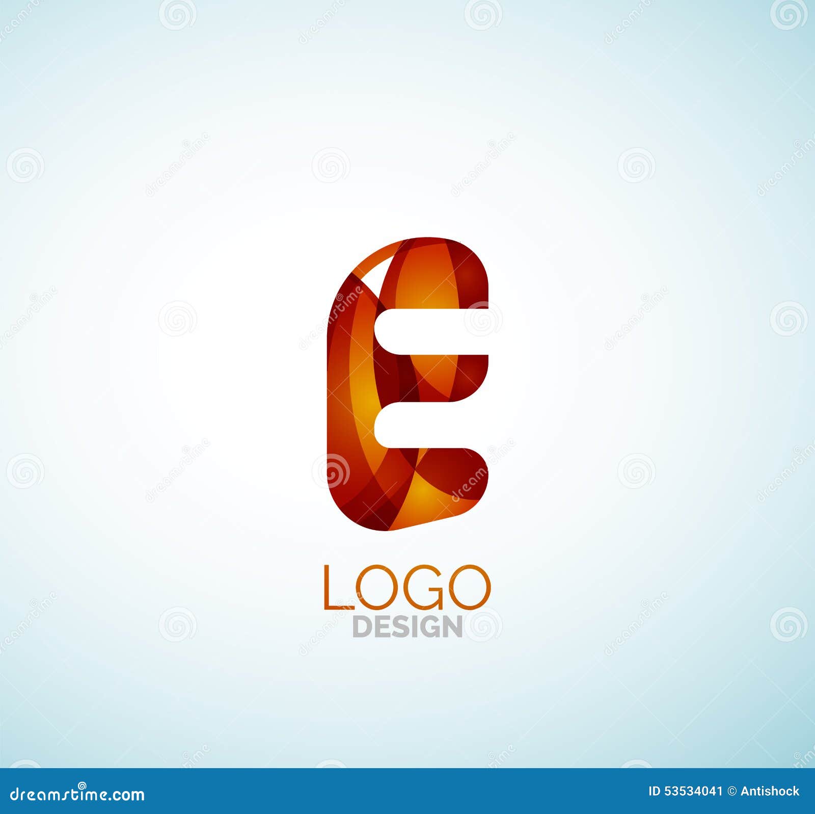 Logo Della Lettera Di Vettore Illustrazione Vettoriale - Illustrazione ...