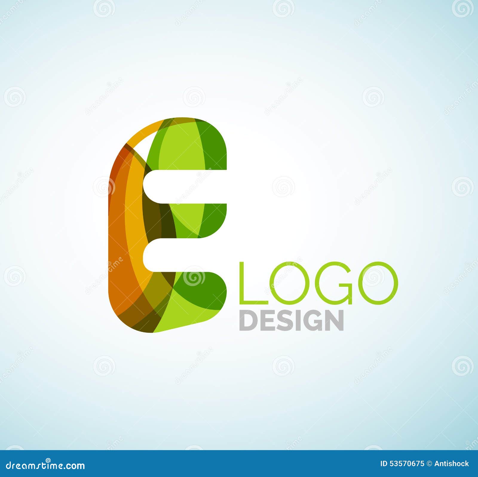 Logo Della Lettera Di Vettore Illustrazione Vettoriale - Illustrazione ...