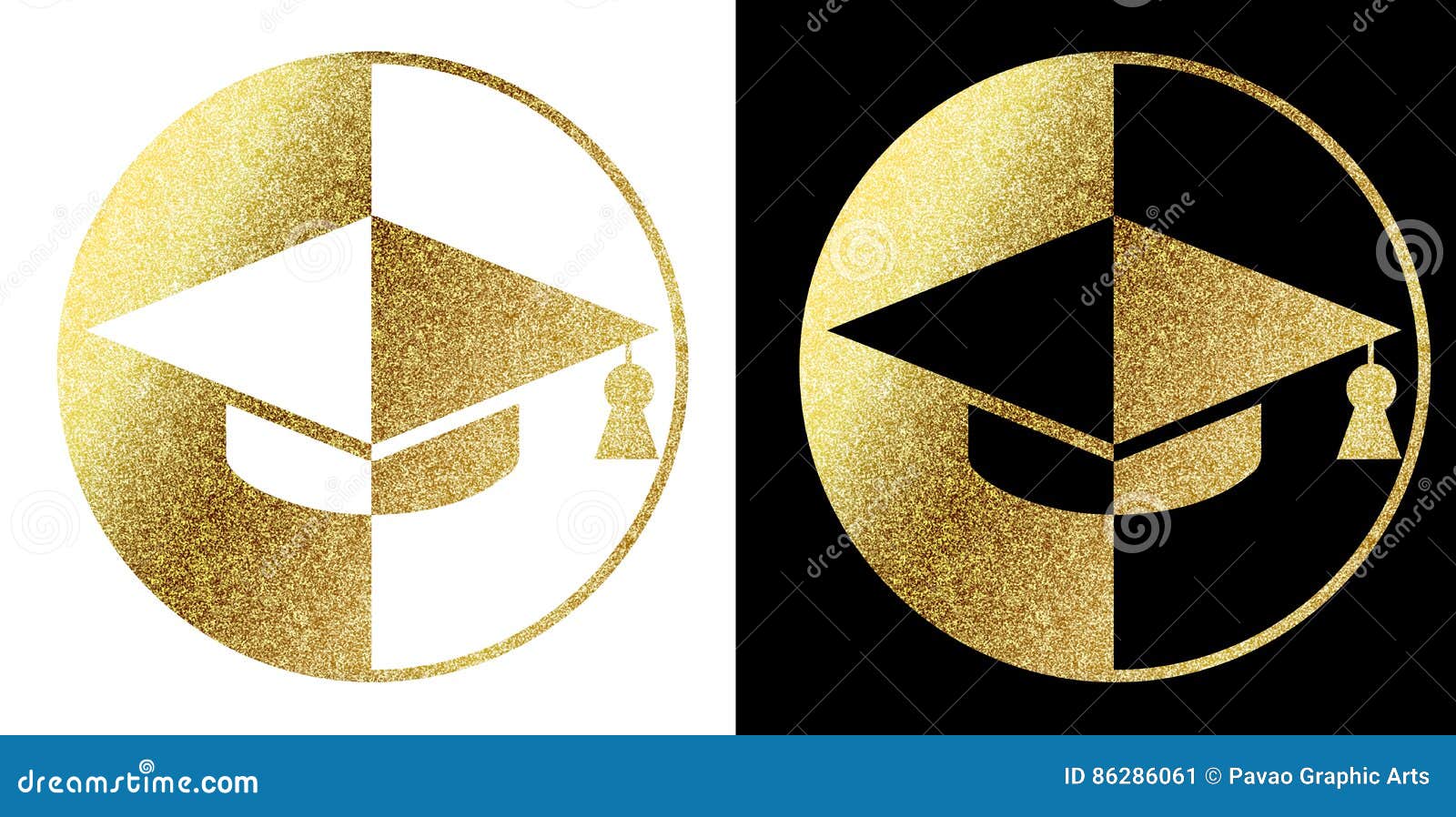 Logo dello studente illustrazione vettoriale. Illustrazione di ...