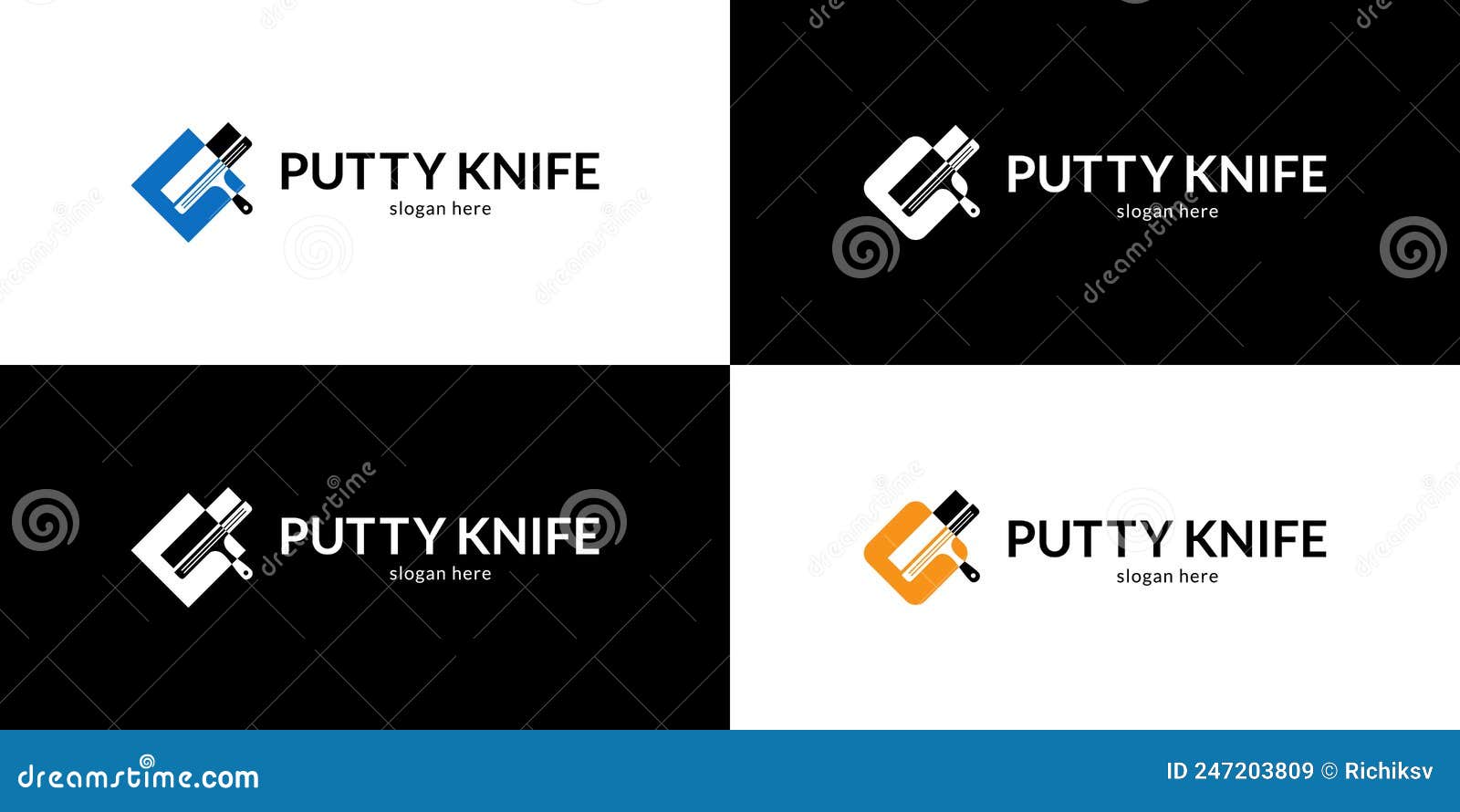 Logo des chevaliers putty illustration de vecteur. Illustration du ...