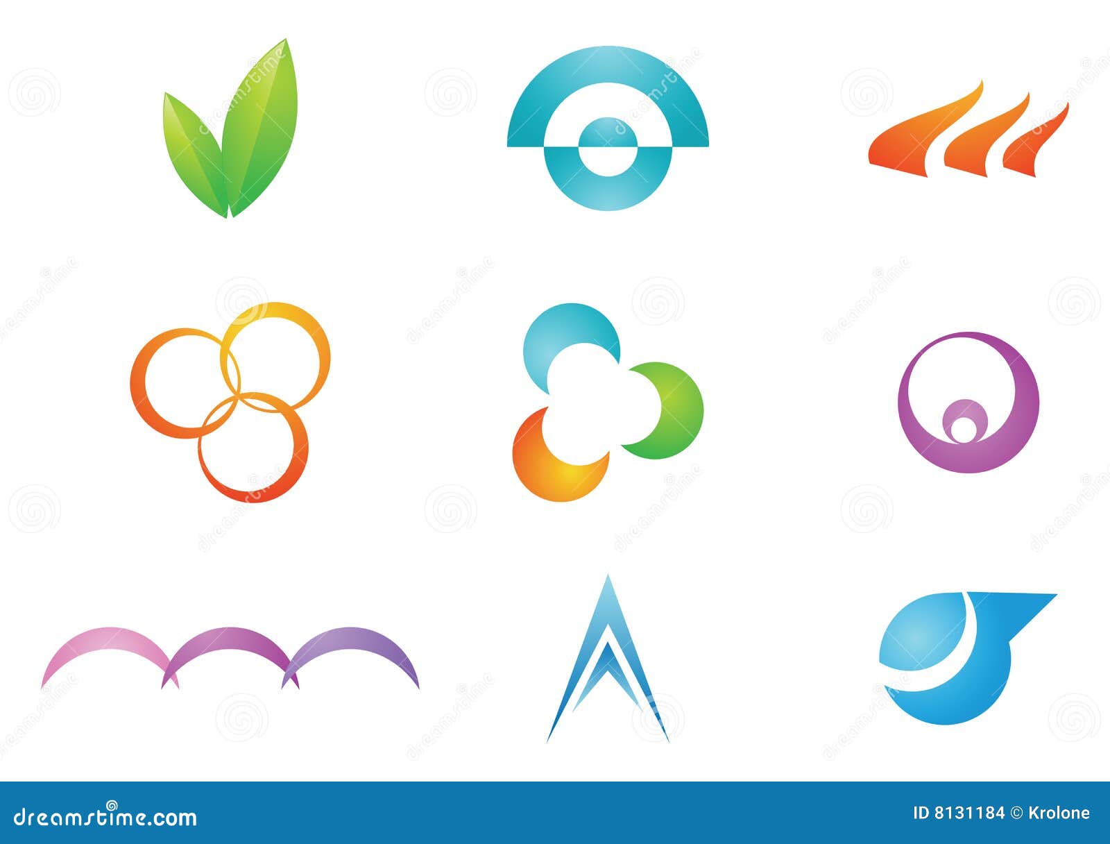 Logo Design elements stock vector. Illustration of ellipse - 8131184