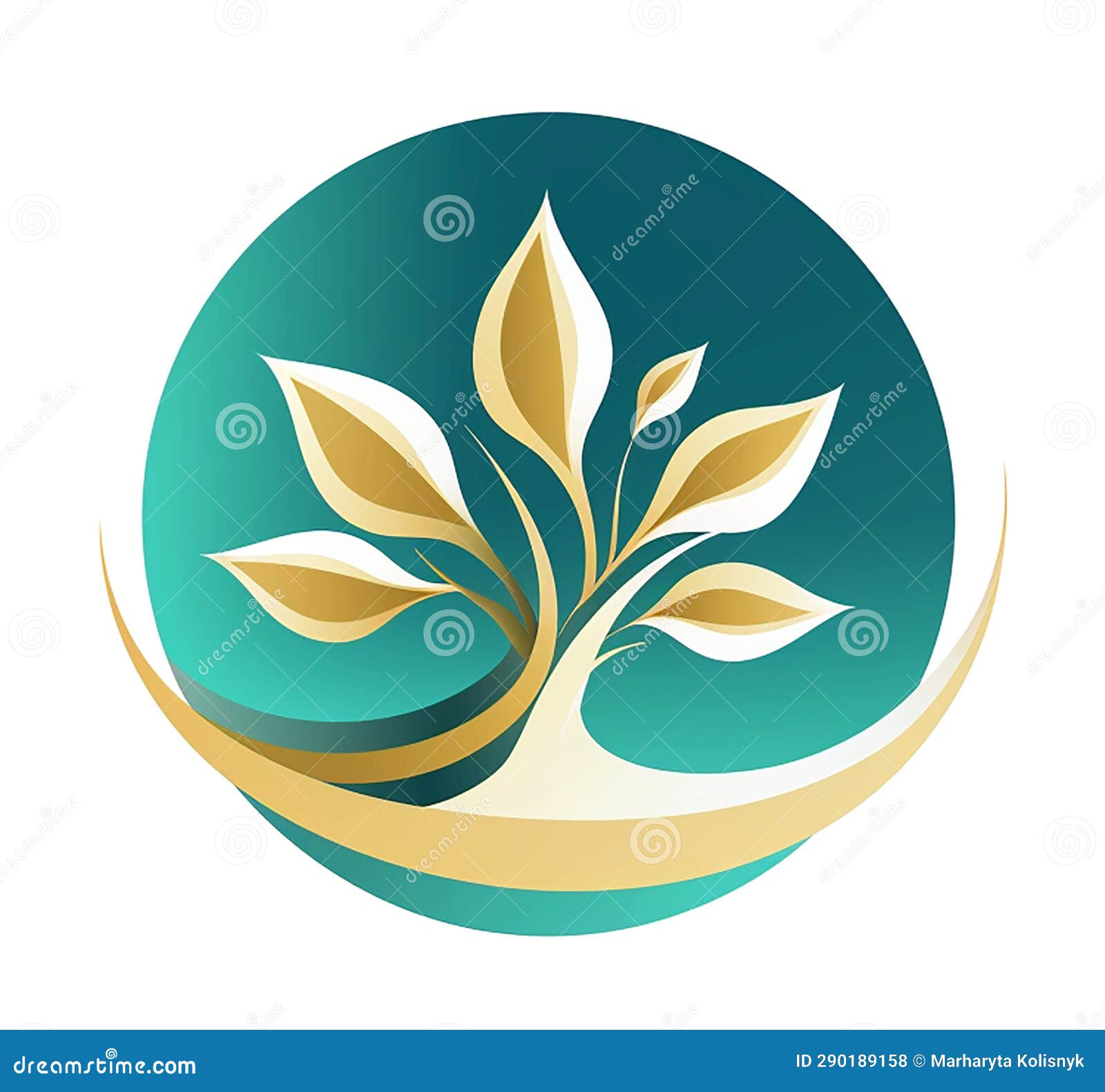 Logo Design Expressing the Concept of Nature Conservation 6 Stock ...