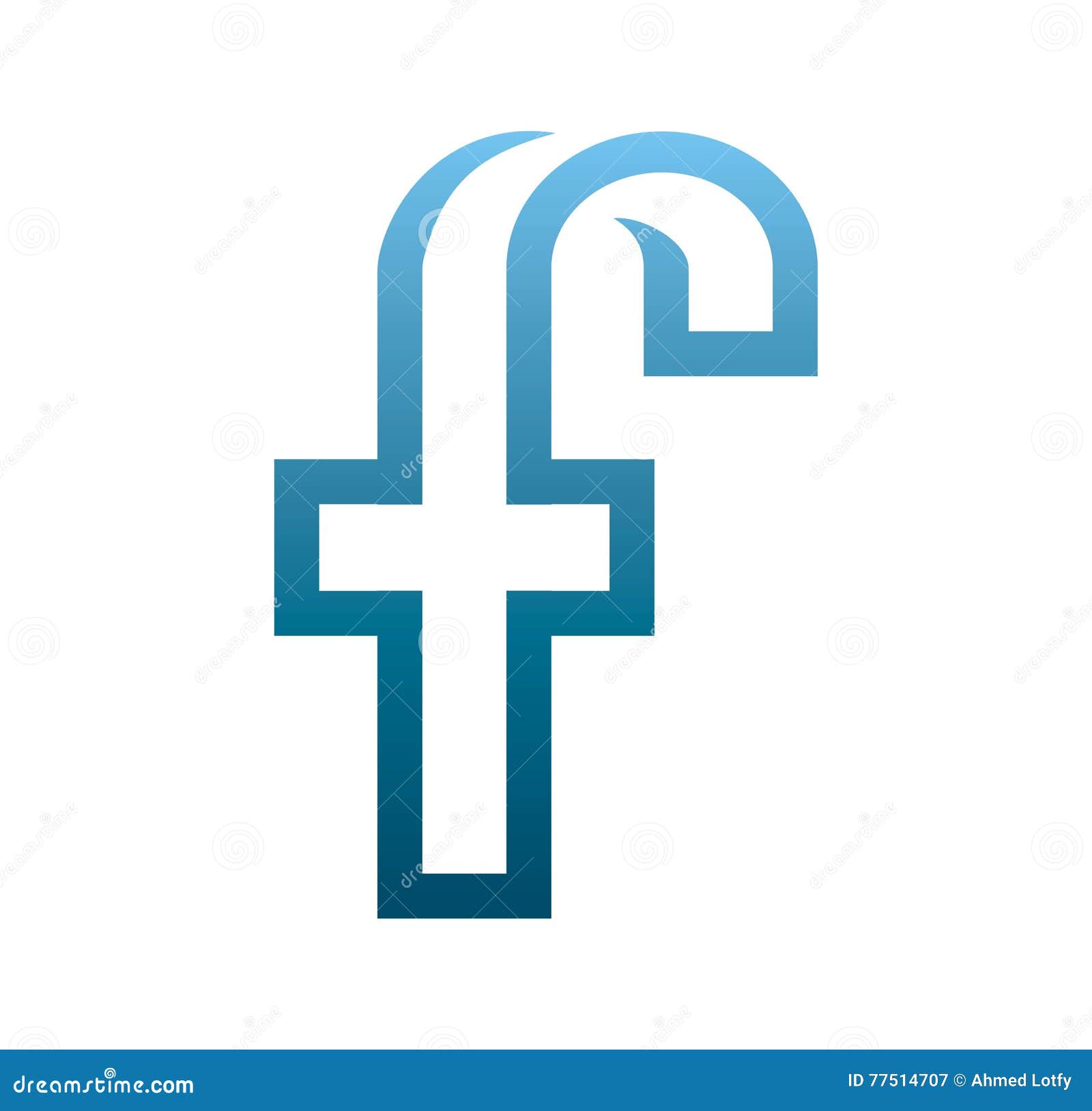 Logo design F company stock illustration. Illustration of logo - 77514707