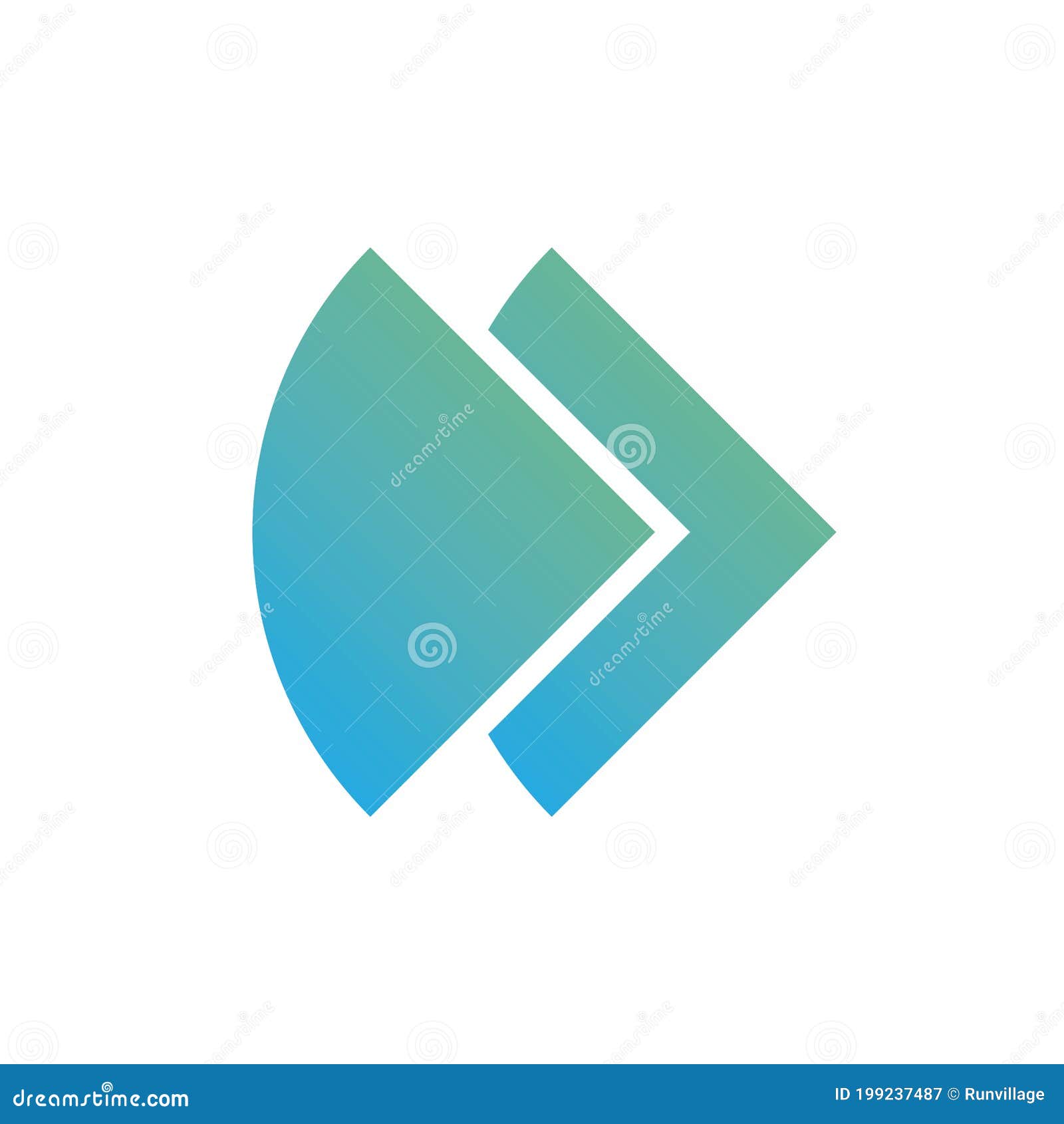 Logo Design about Fast Idea. Faster Logo Stock Vector - Illustration of ...