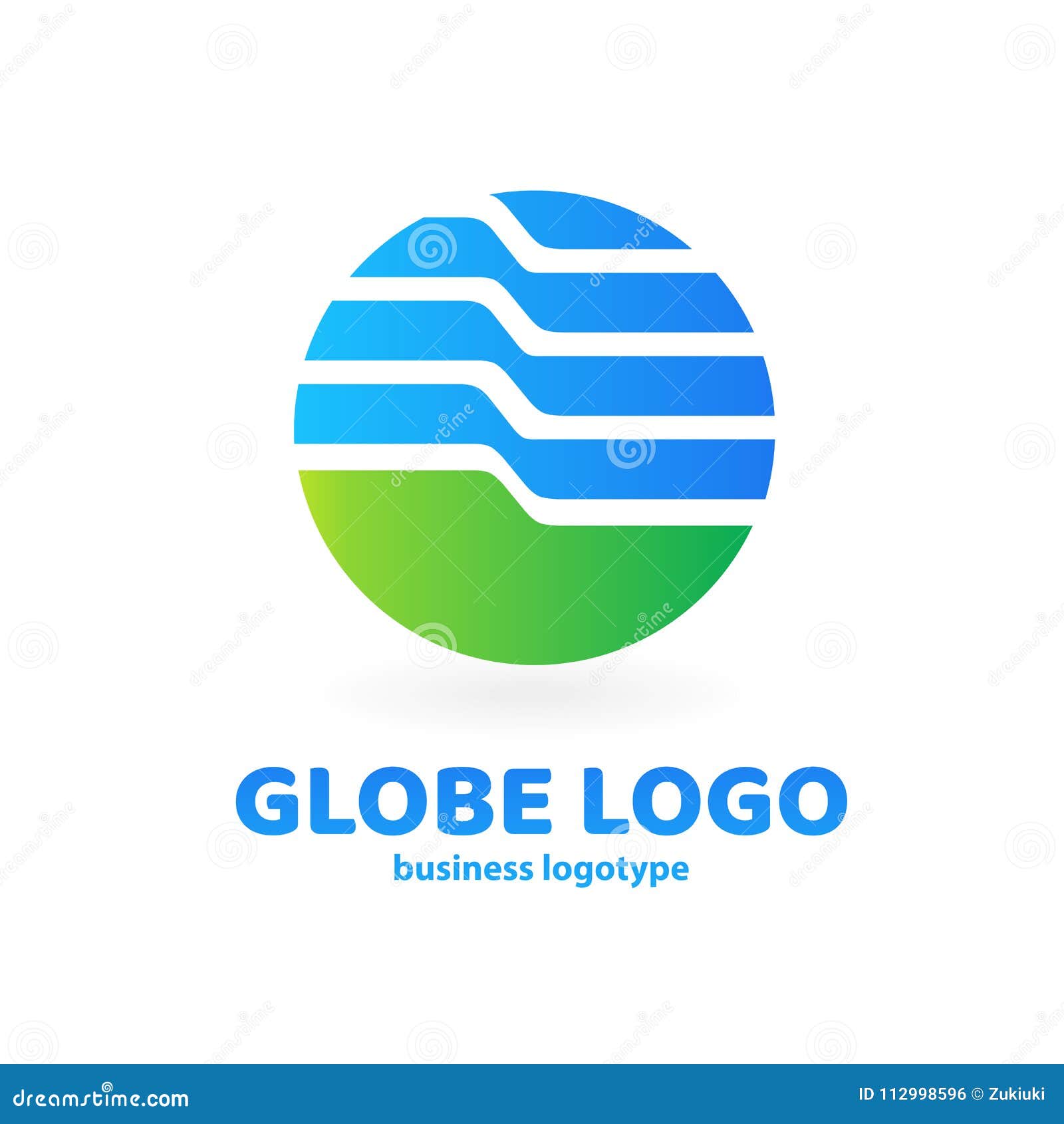 Logo Design Globe Vector Template Stock Vector - Illustration of icon ...