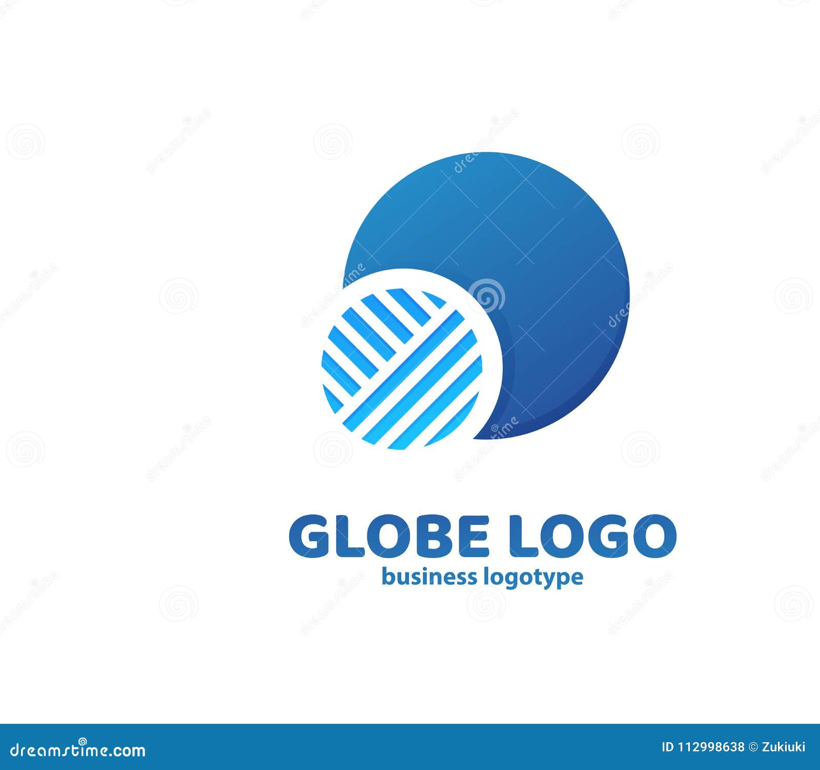 Logo Design Globe Vector Template Stock Vector - Illustration of emblem ...