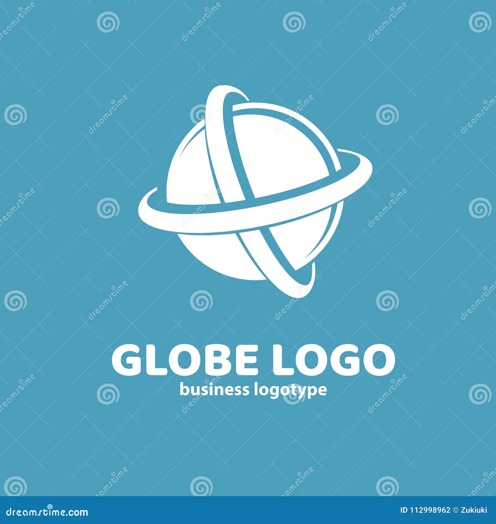 Logo Design Globe Vector Template Stock Vector - Illustration of global ...