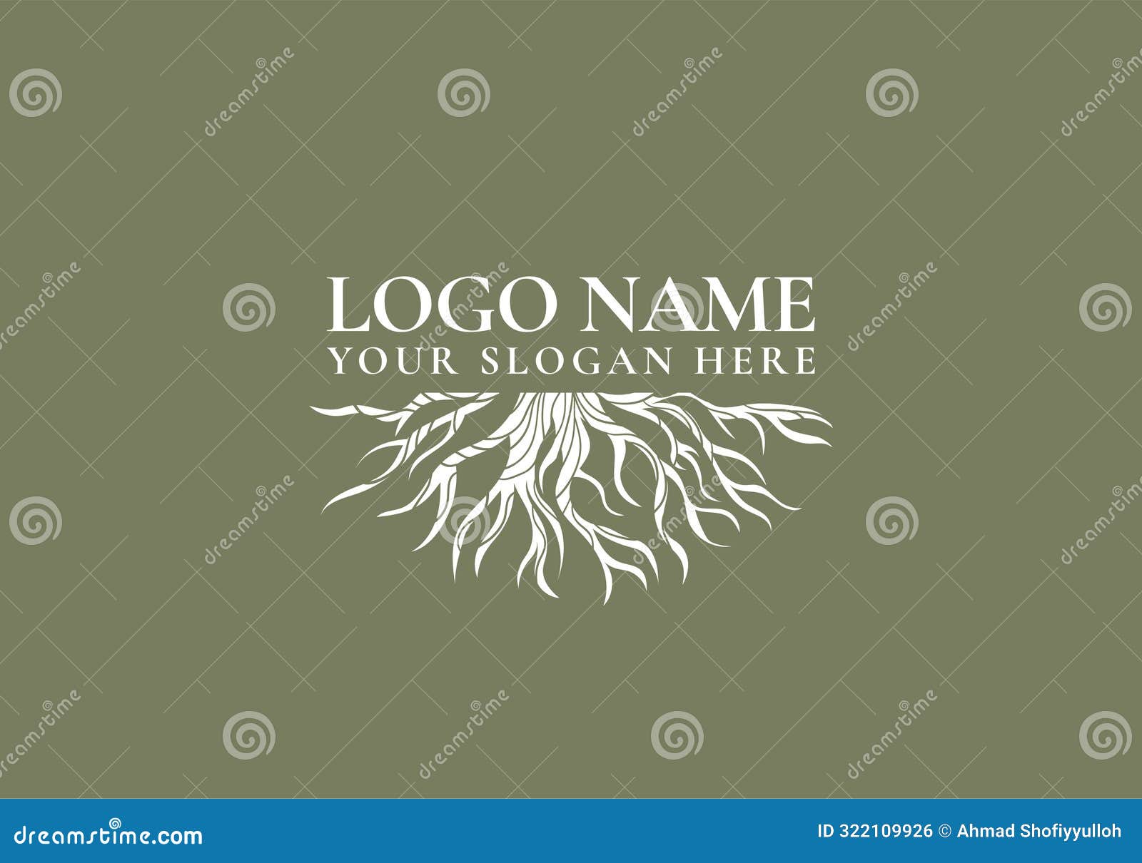 Logo Design Ground Roots. Logo Design Plant, Botanical. Editable File ...