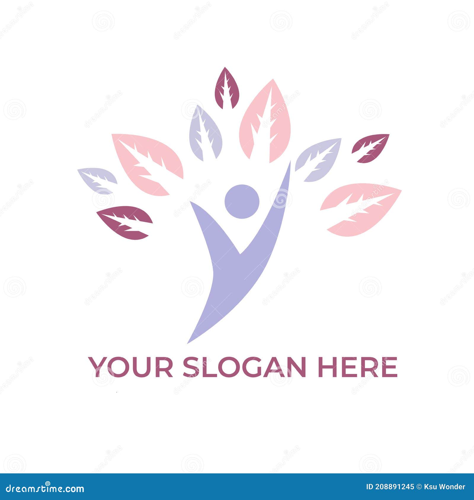 Logo Design. Growth Development . Stock Vector - Illustration of ...