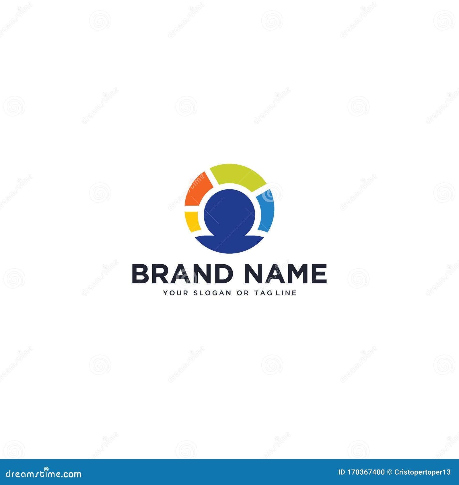 Logo Design Human Sensor Vector Stock Vector - Illustration of flame ...