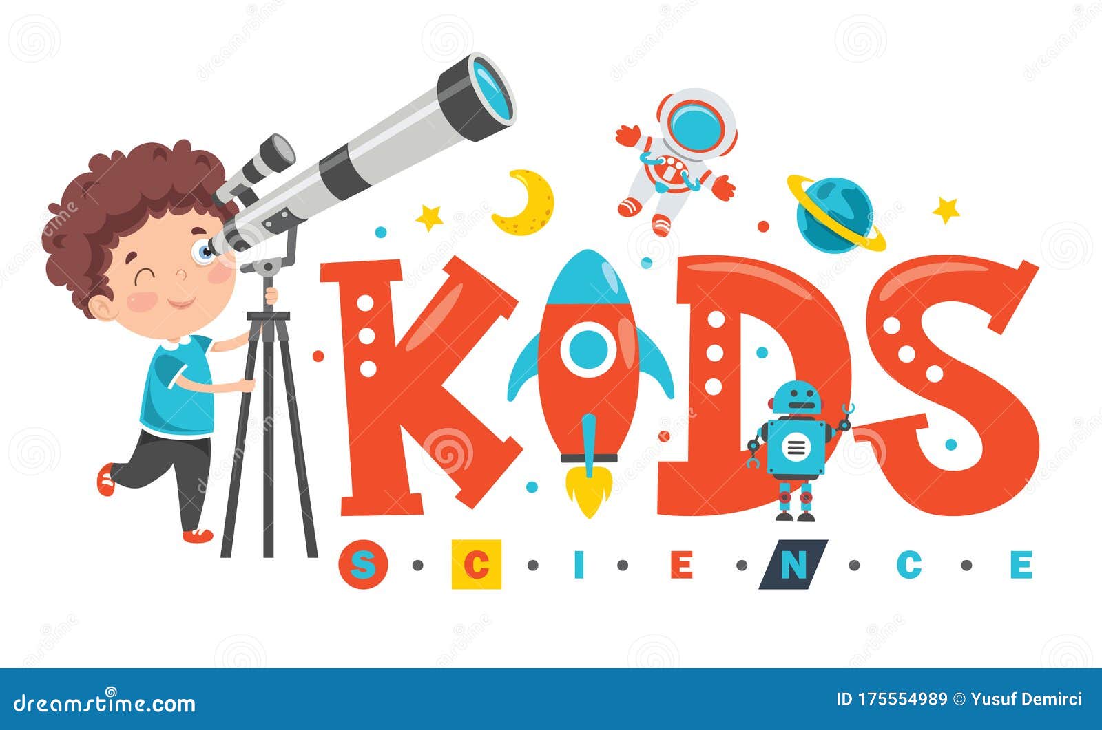 Kids Science Vector Illustration. Experiment Lab Flat Tiny Persons ...