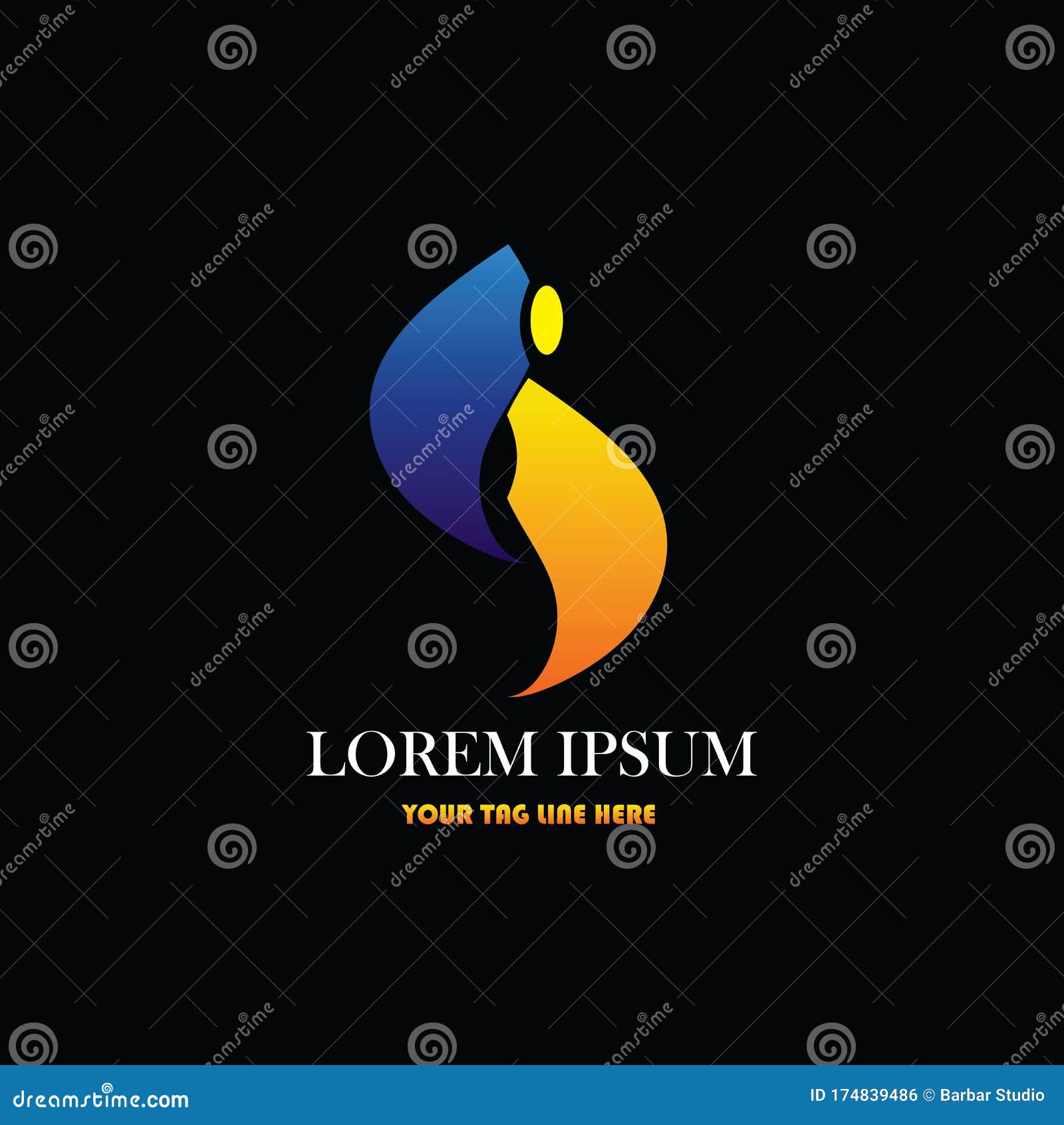 Logo Design Lorem Ipsum Vector Stock Vector - Illustration of ipsum ...