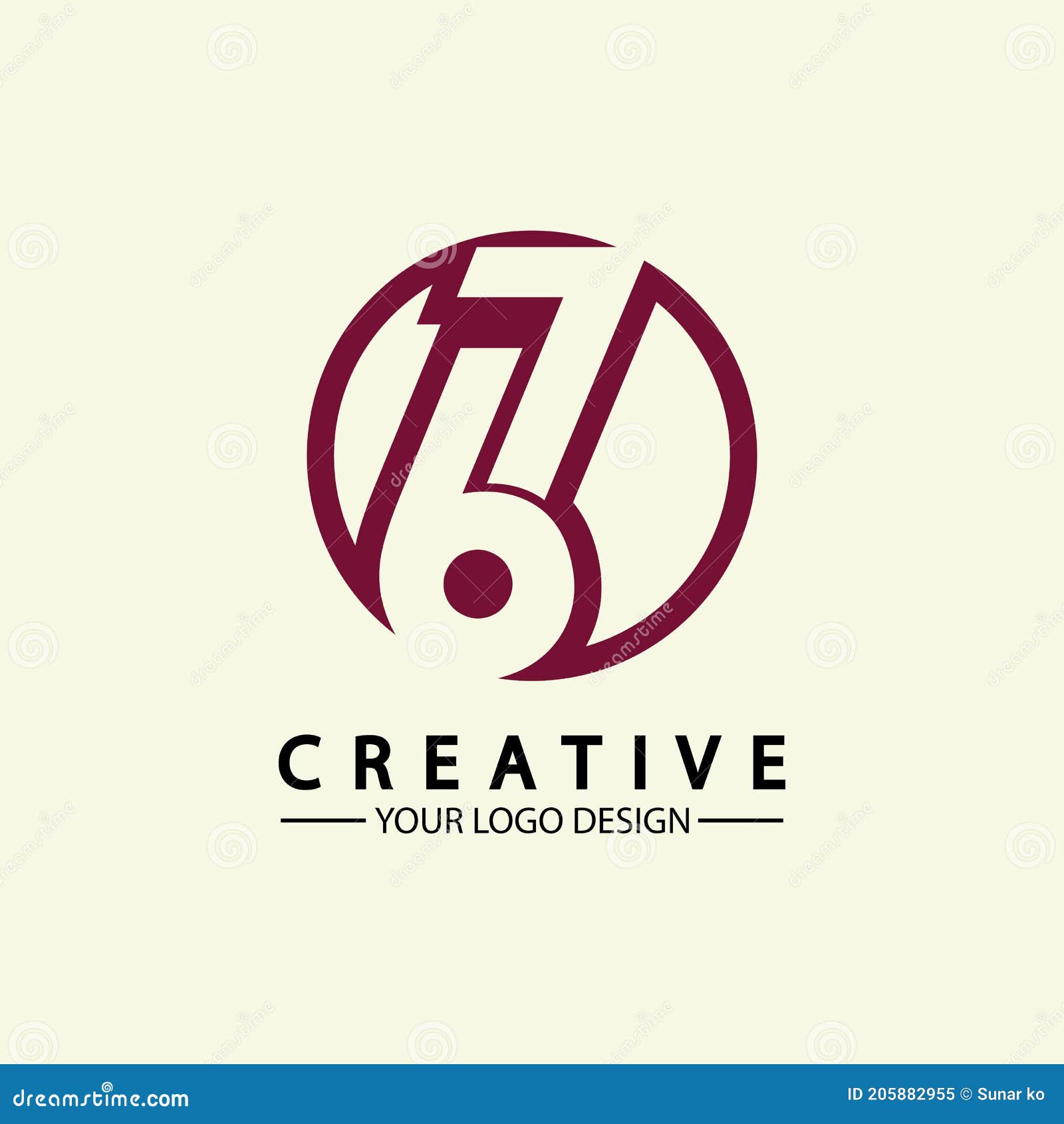 Logo Design Number 76 Image Vector Illustration Stock Vector ...