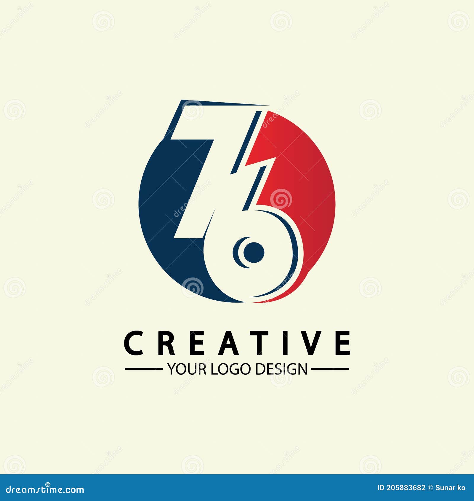 Logo Design Number 76 Image Vector Illustration Stock Vector ...