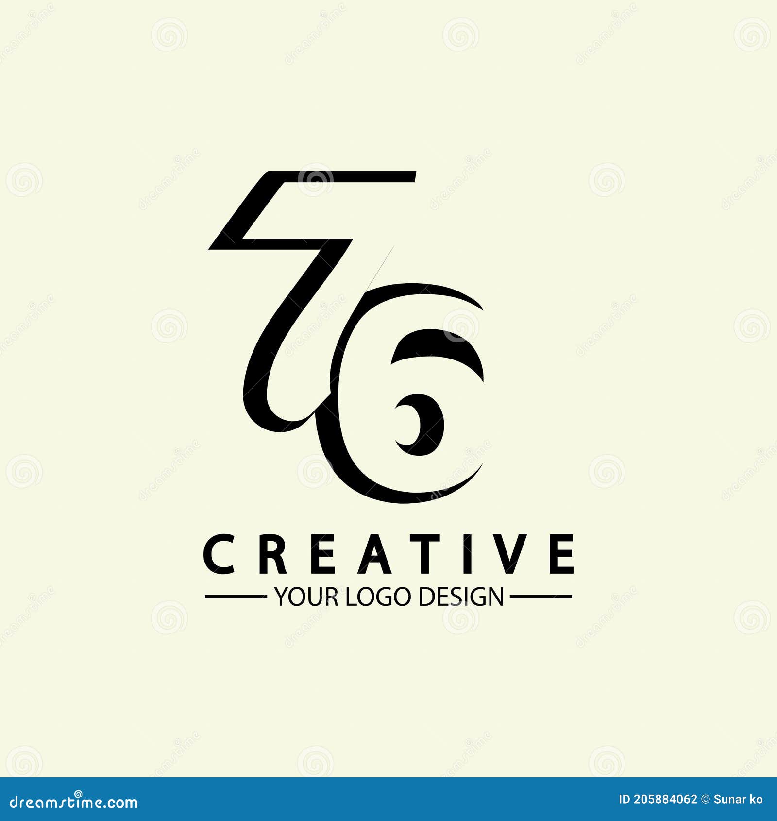 Logo Design Number 76 Image Vector Illustration Stock Vector ...