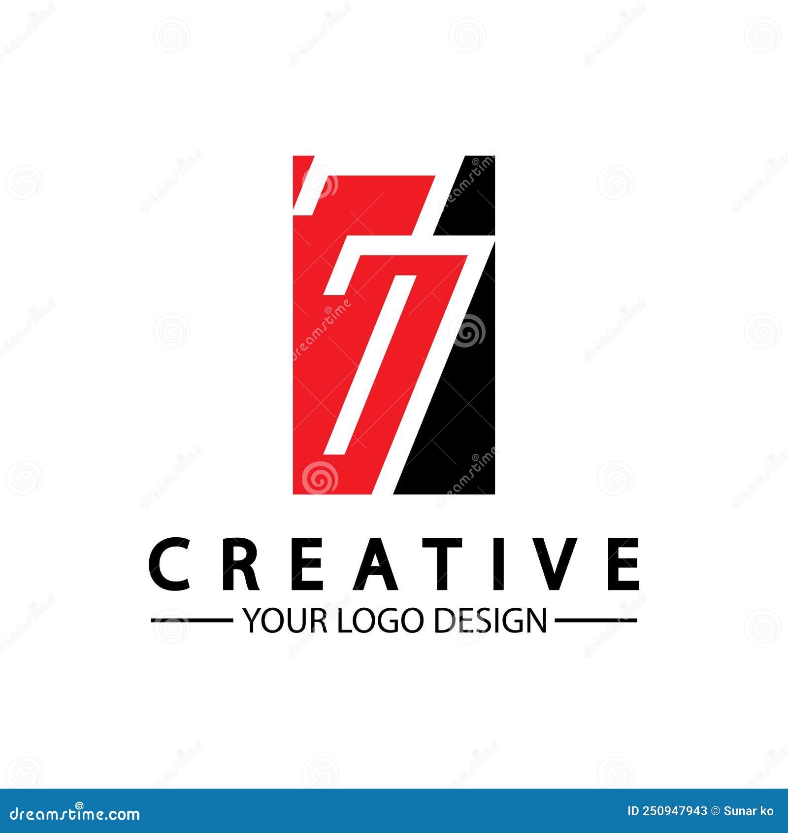Logo Design Number 77 Image Vector Illustration Stock Vector ...