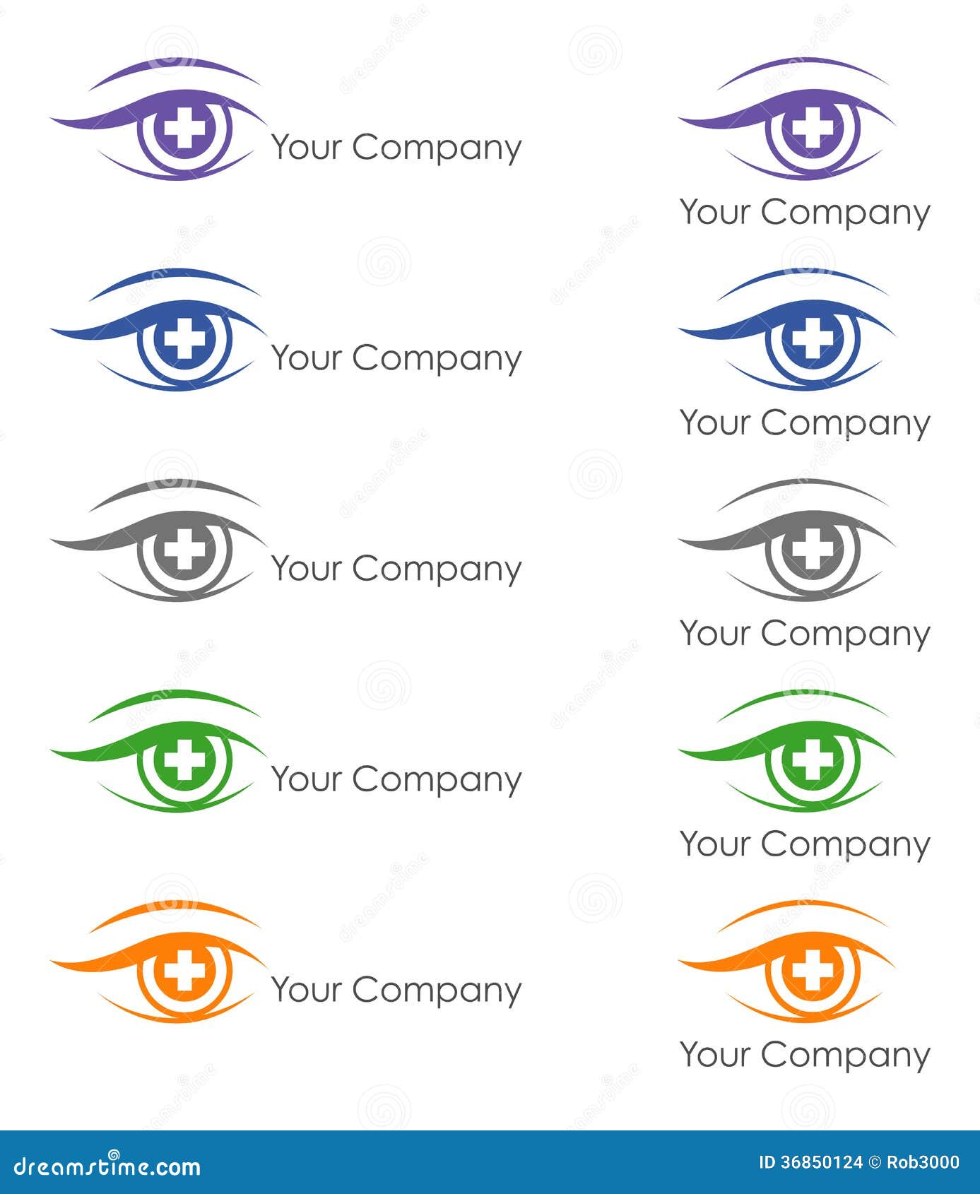 Logo Design for Ophthalmologist Stock Vector - Illustration of design ...