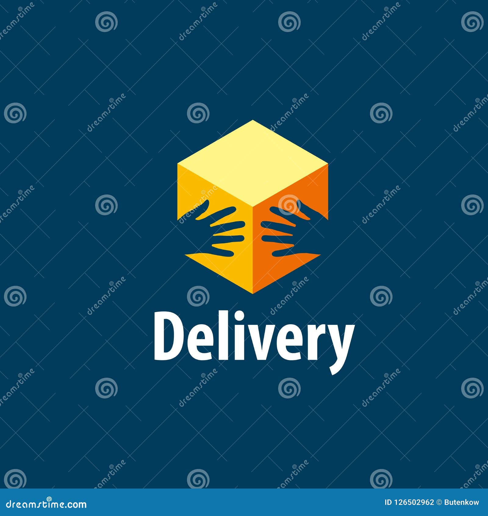 Delivery Logo Template stock vector. Illustration of creative - 126502962