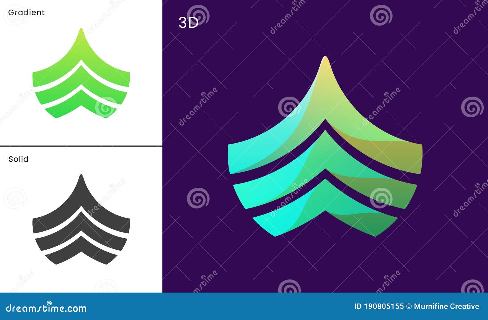 Logo Design with the Shape of the Front of the Ship Stock Vector ...