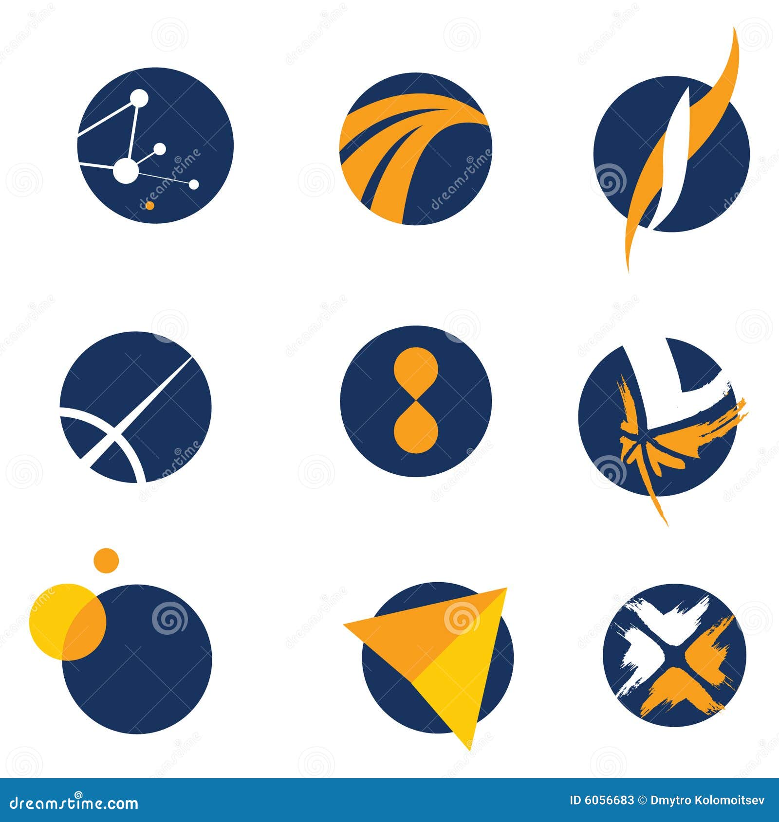 Logo Design Space & Flights Stock Vector - Illustration of solar ...