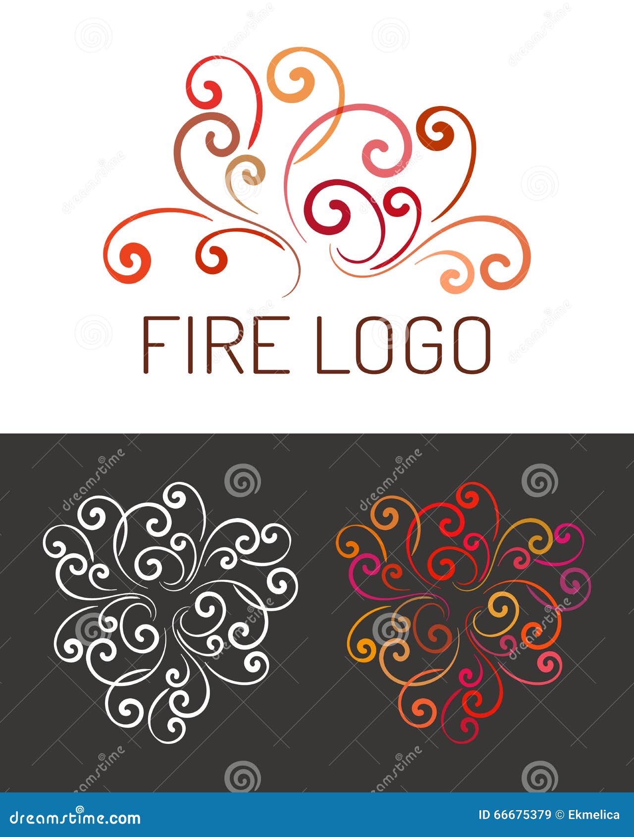 Logo design template. stock vector. Illustration of abstract - 66675379