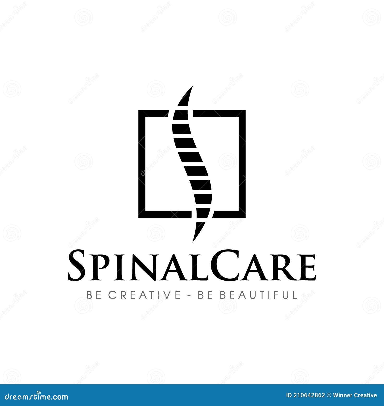Spinal Care Logo Design Vector Stock Vector - Illustration of isolated ...