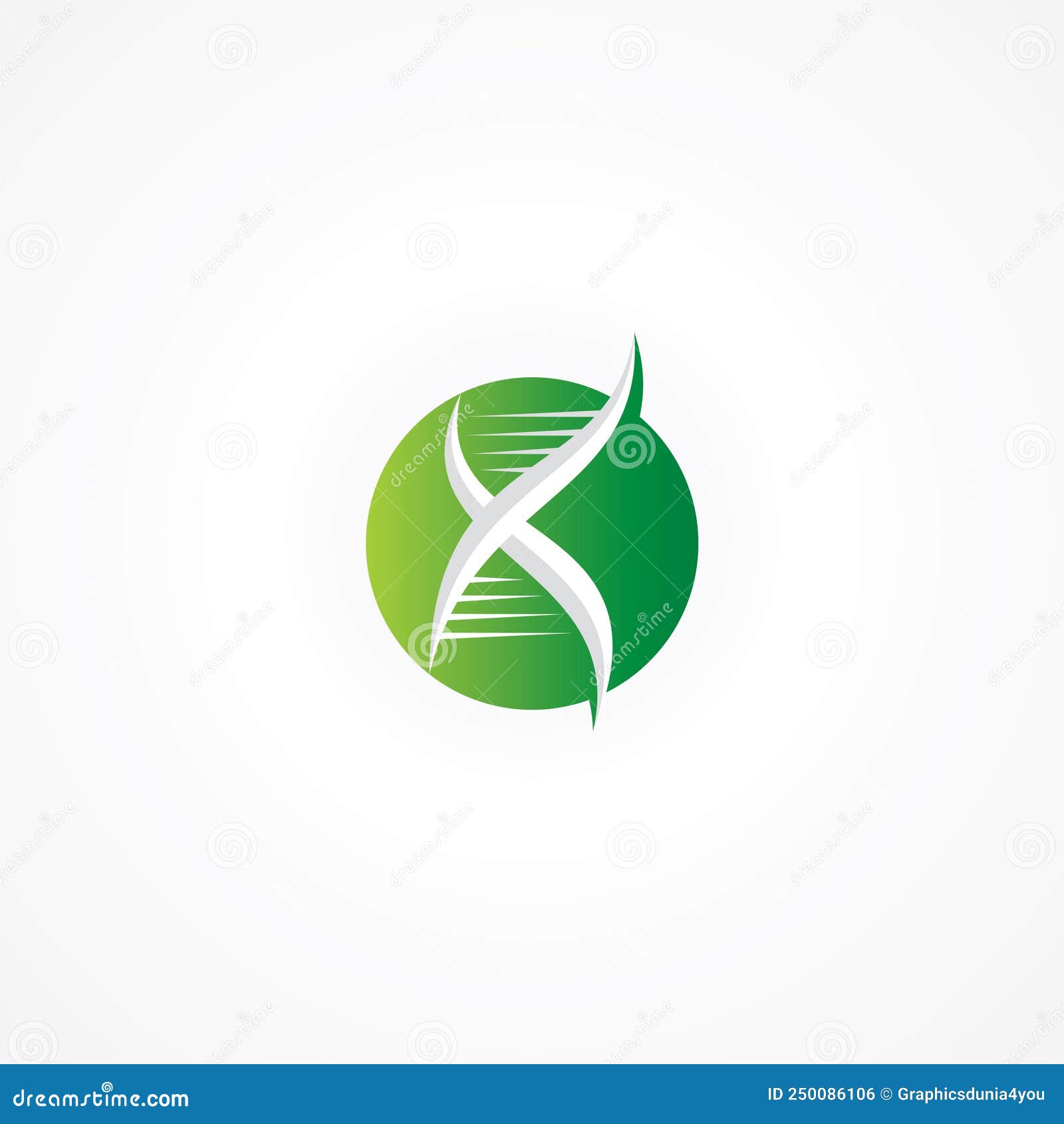 Logo Design for Text X with DNA Helix Stock Vector - Illustration of ...