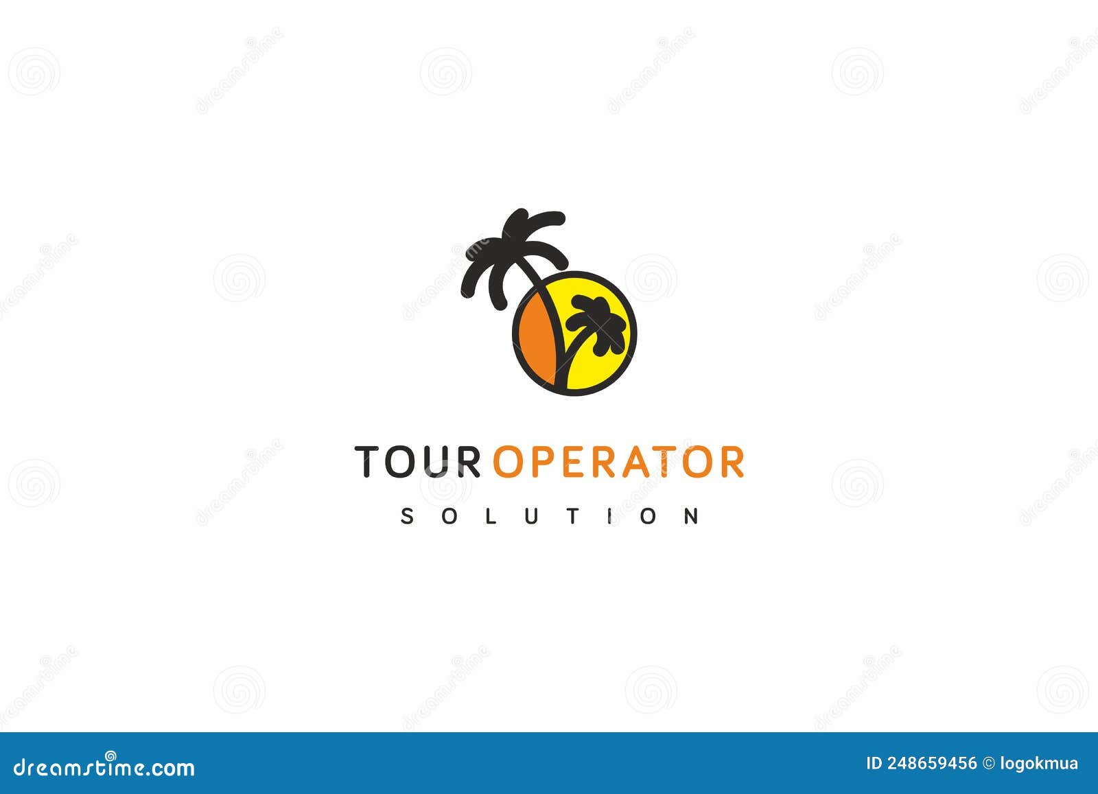 Logo Design for Tour Operator Stock Vector - Illustration of emblem ...