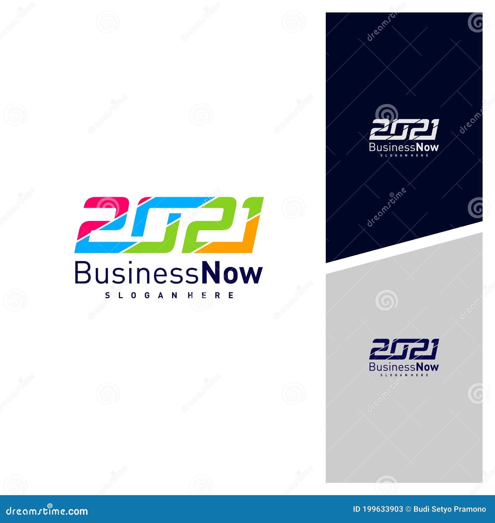 2021 Logo Design Vector Template, Illustration 2021 Design Concept ...