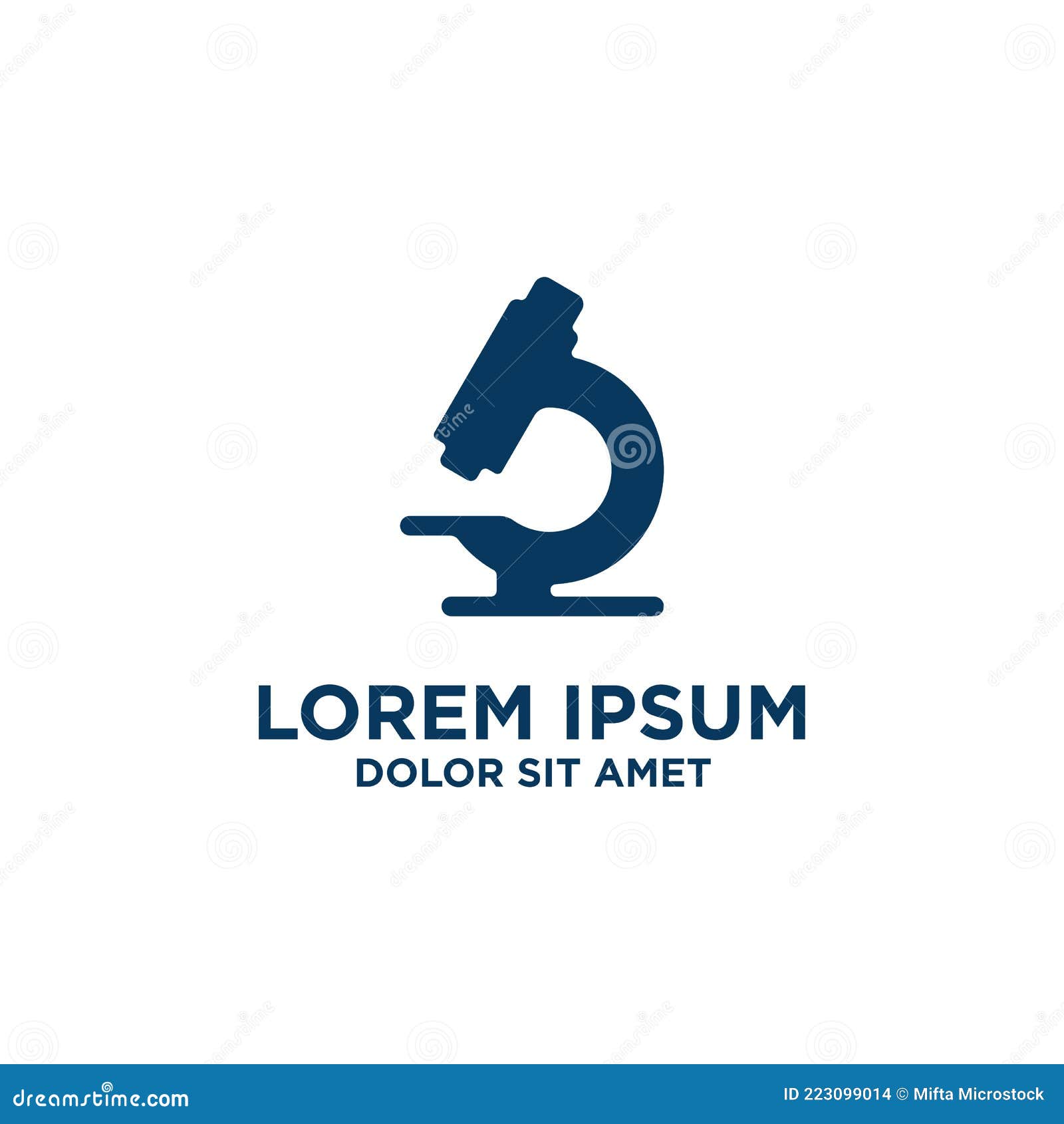 Lab Logo . Microscope Medical Laboratory Logo . Science Labs Logo ...