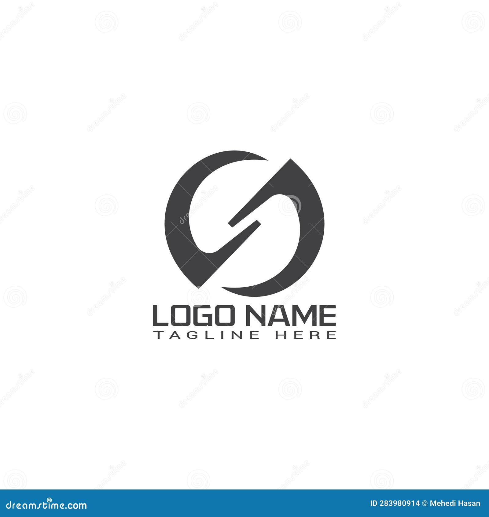 Logo Design In White Background. Logo Design For Business. Logo Design ...
