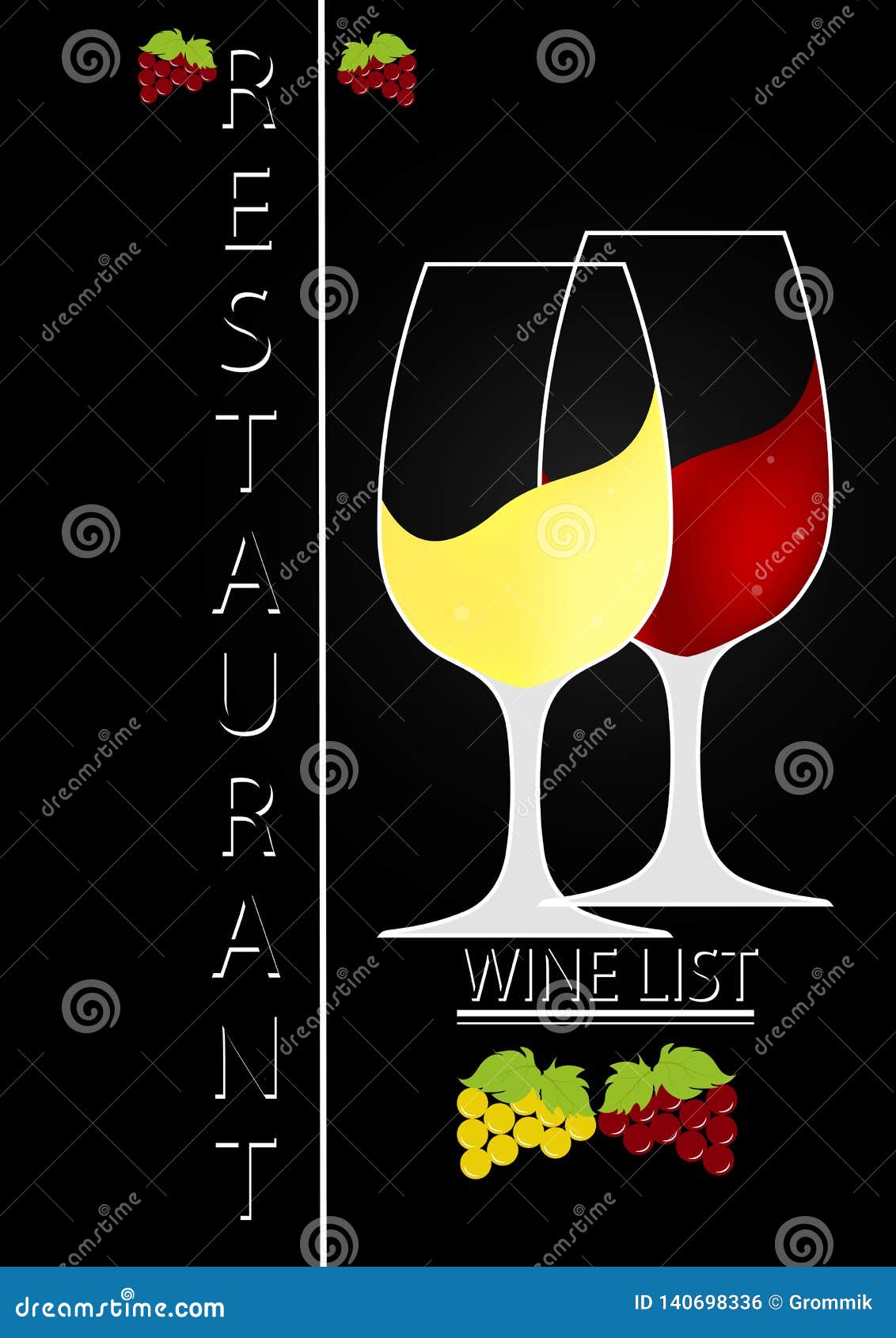 Logo Design for Wine List of a Restaurant or Bar Stock Vector ...