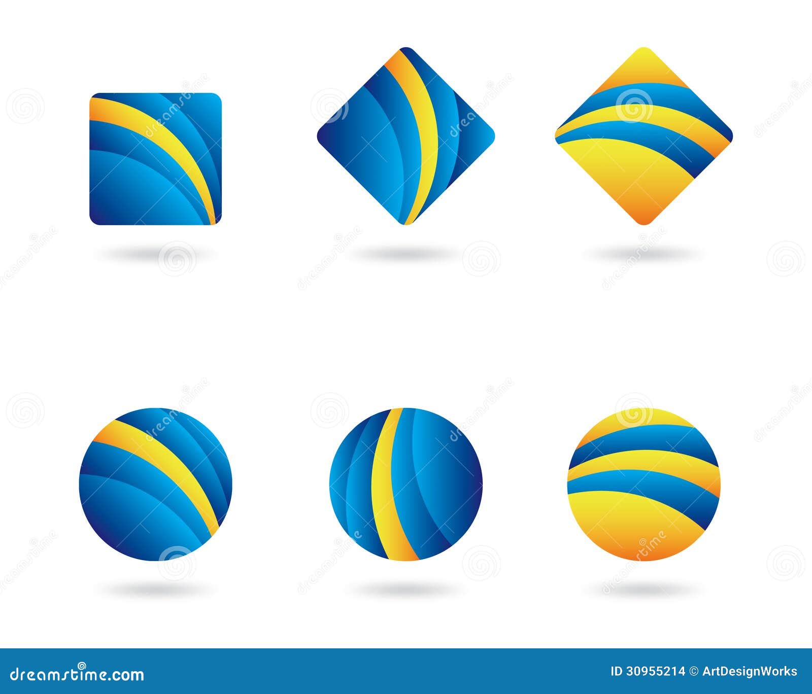 Logo designs pack stock illustration. Illustration of arrow - 30955214