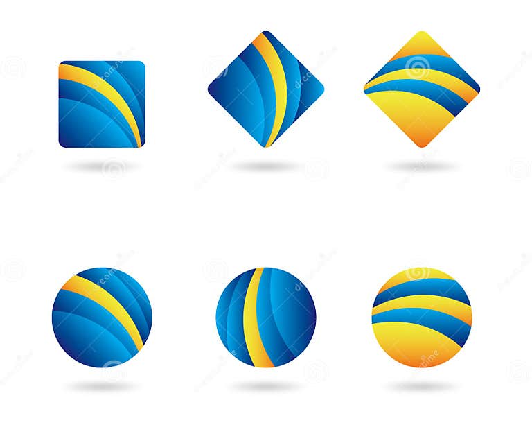 Logo designs pack stock illustration. Illustration of arrow - 30955214