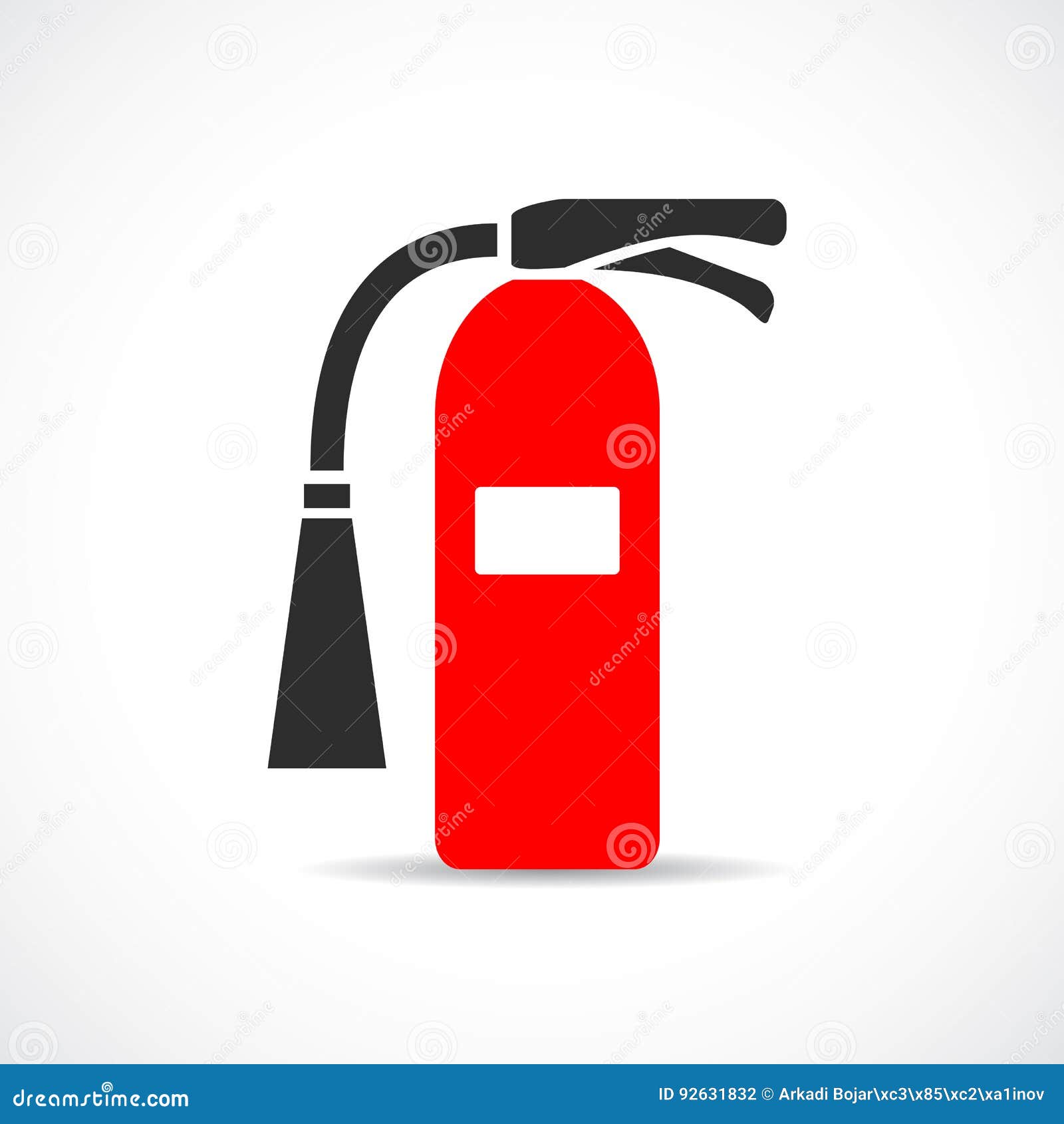 Logo Di Vettore Dell'estintore Illustrazione Vettoriale - Illustrazione ...