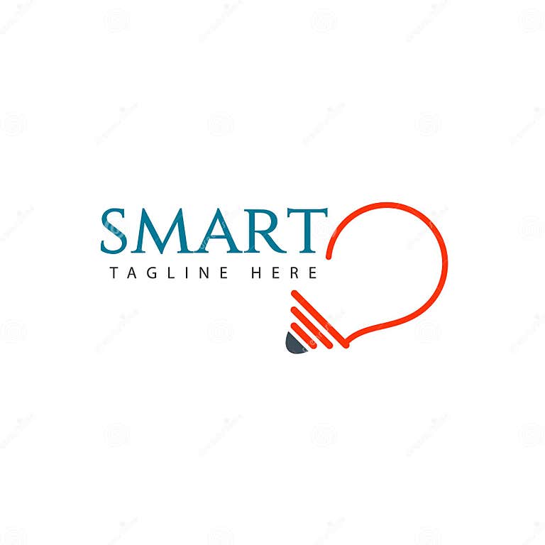 Smart Logo Vector Template Design Illustration Stock Vector ...