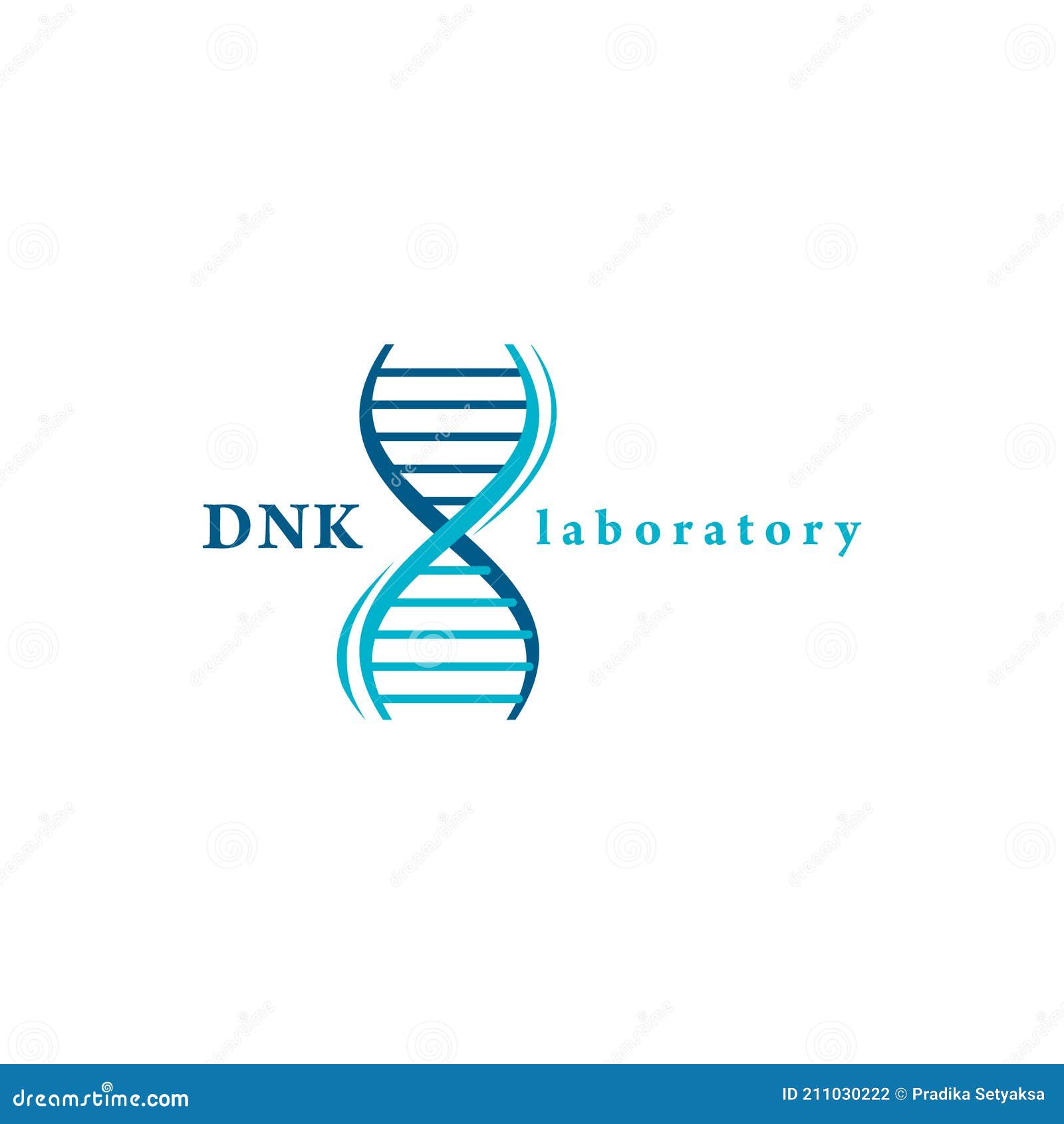 A Logo of a DNA Sequence for Laboratory or Science Related Purposes ...