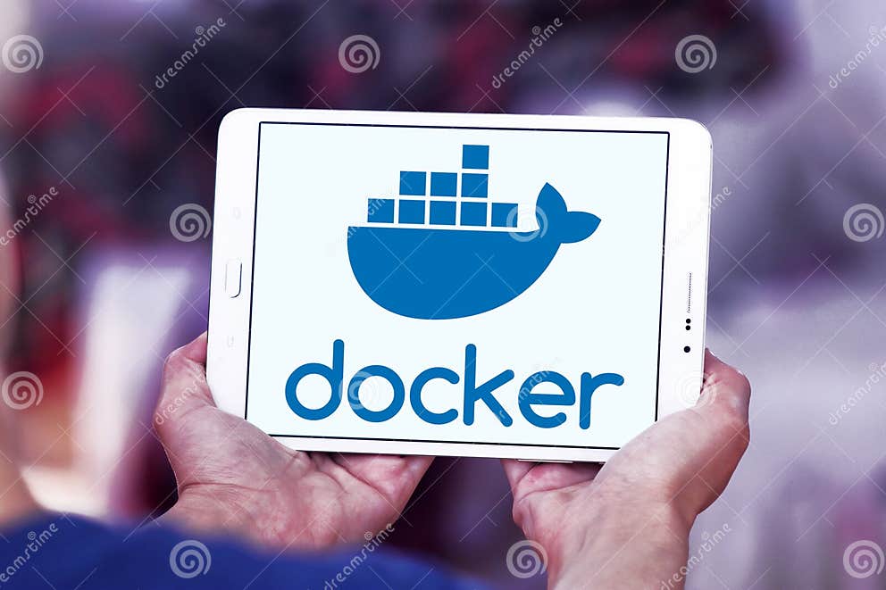 Docker Software Company Logo Editorial Photo - Image of program, motto ...