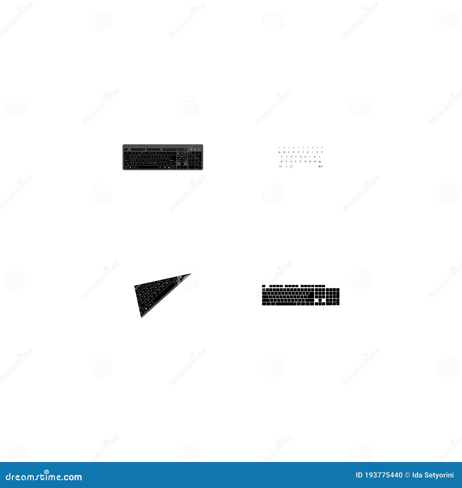 Logo du clavier illustration de vecteur. Illustration du numérique ...