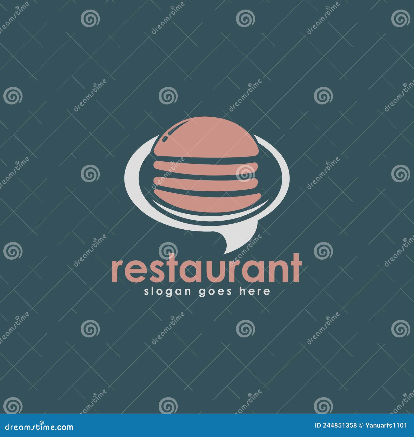 Logo Du Restaurant Concept Vectoriel Illustration de Vecteur ...
