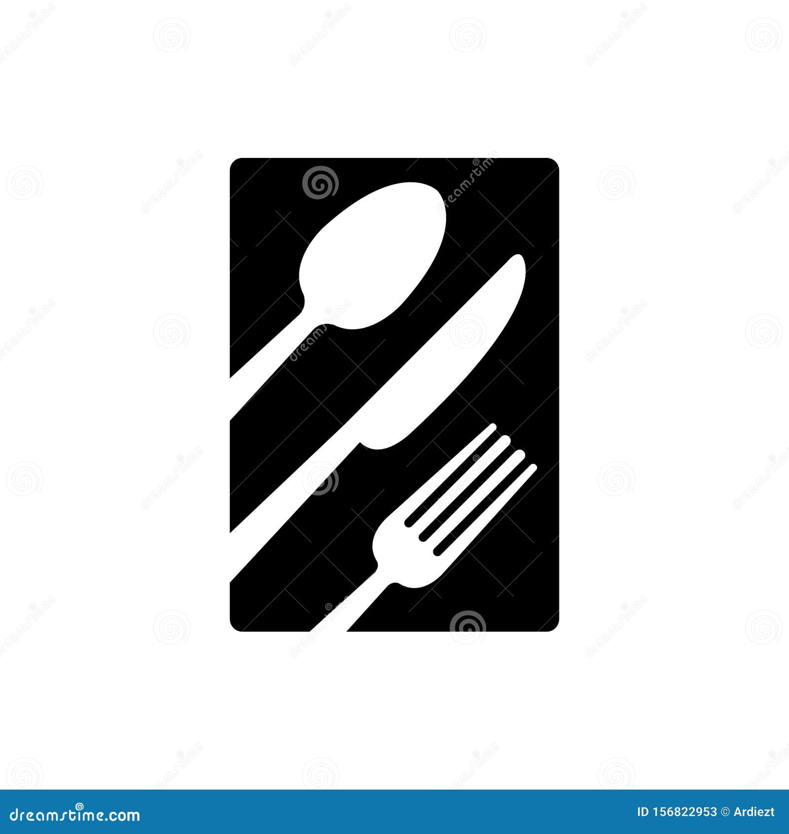 Logo Du Restaurant, Symbole Culinaire Illustration de Vecteur ...