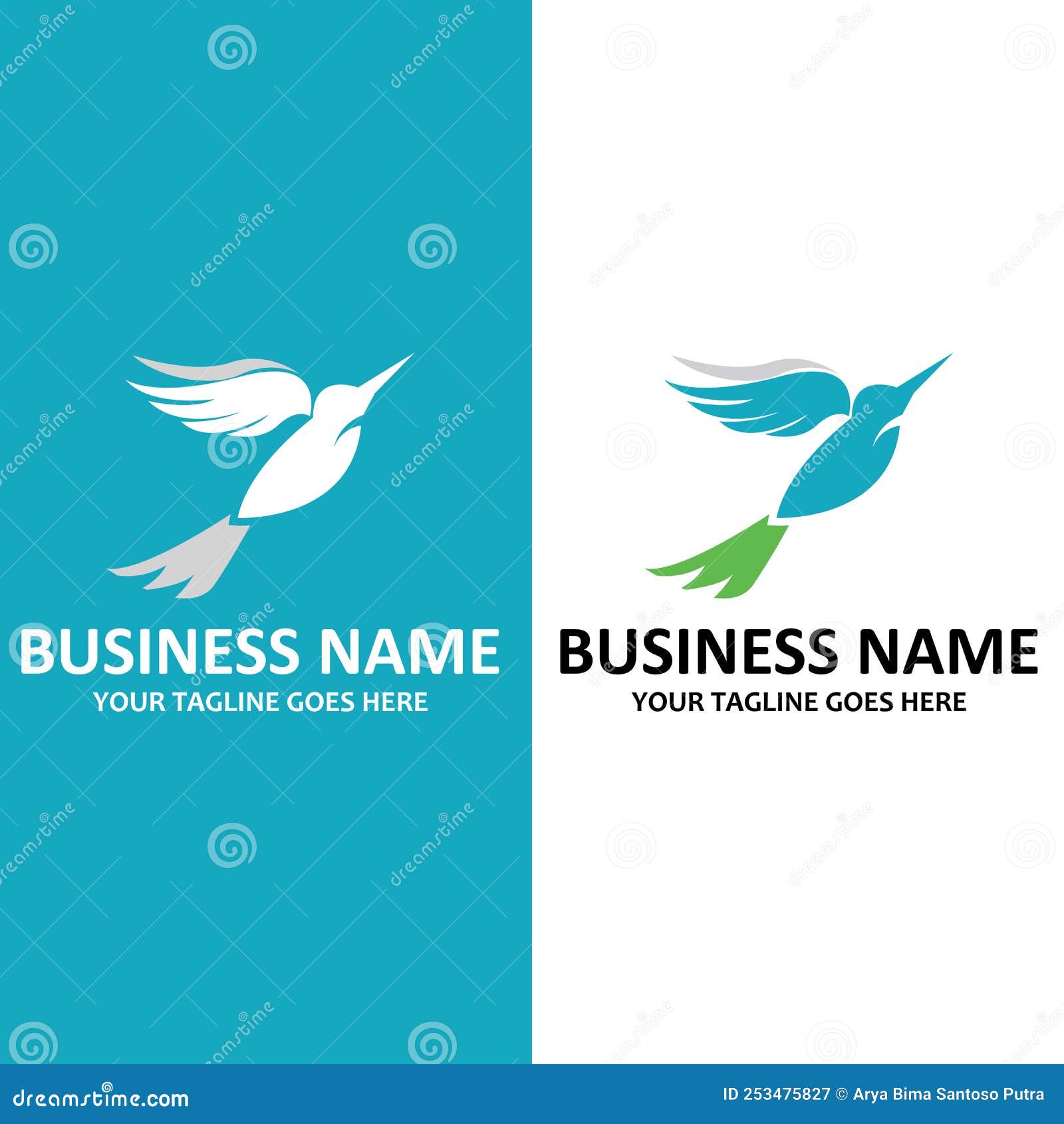 Logo Du Symbole Hummingbird Simple Illustration de Vecteur ...