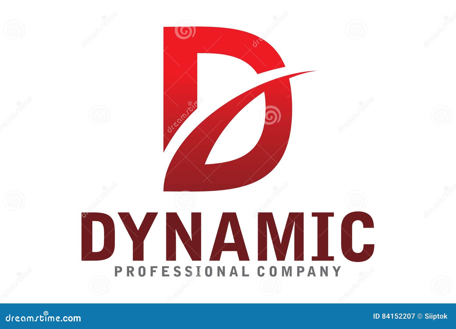 Logo dynamique illustration de vecteur. Illustration du créateur - 84152207