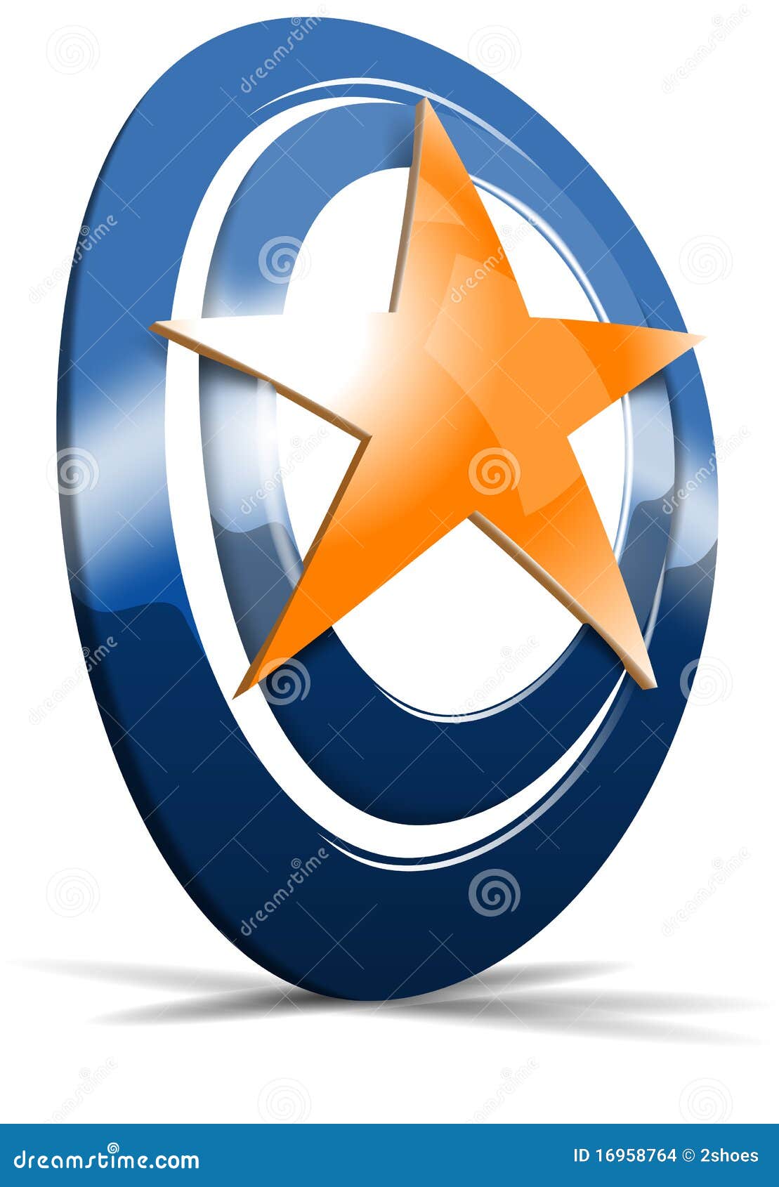 Logo Dynamique Du Vecteur 3d Illustration de Vecteur - Illustration du ...