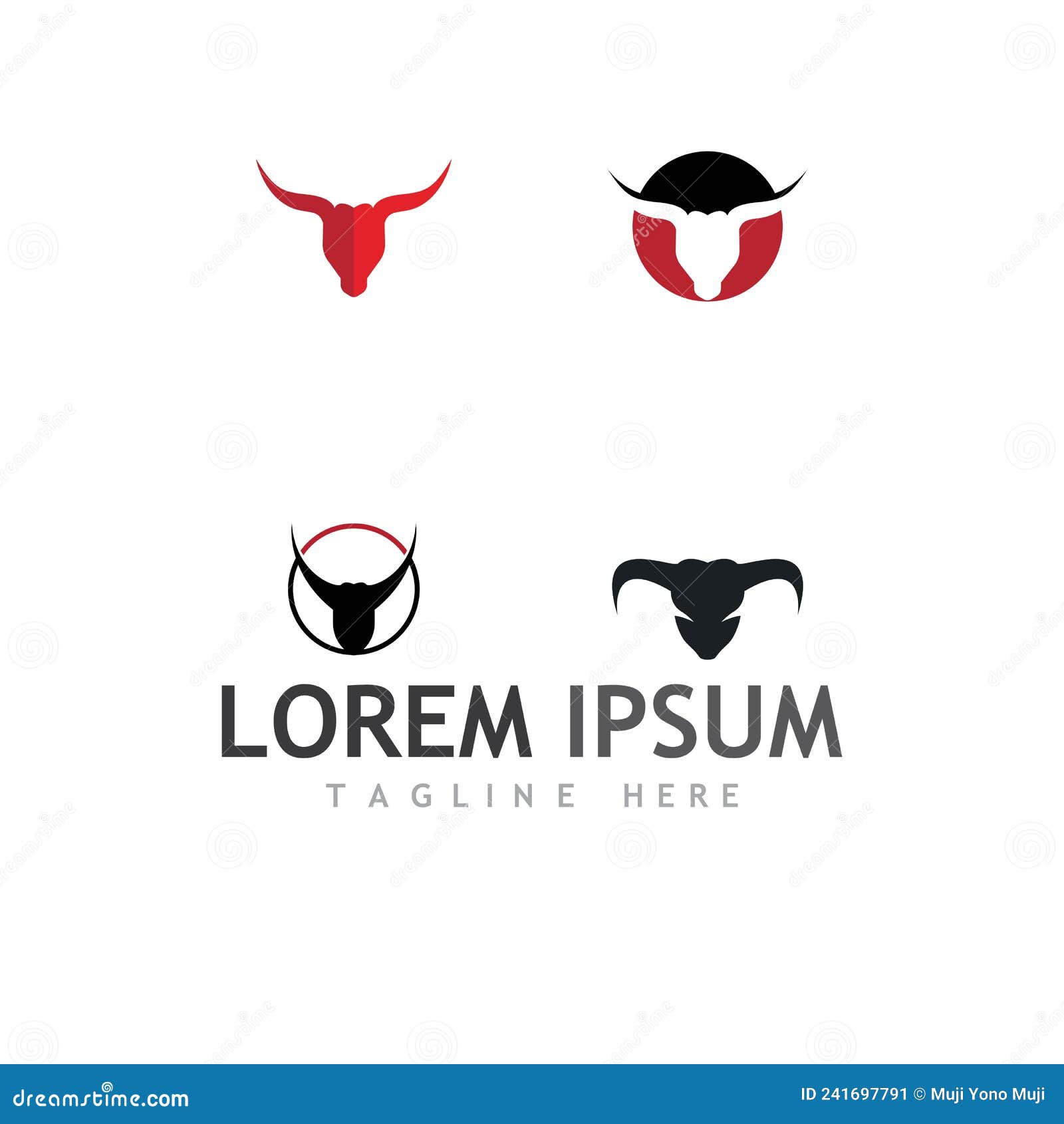 Logo E Immagini Del Simbolo Del Toro Immagine Stock - Immagine di toro ...