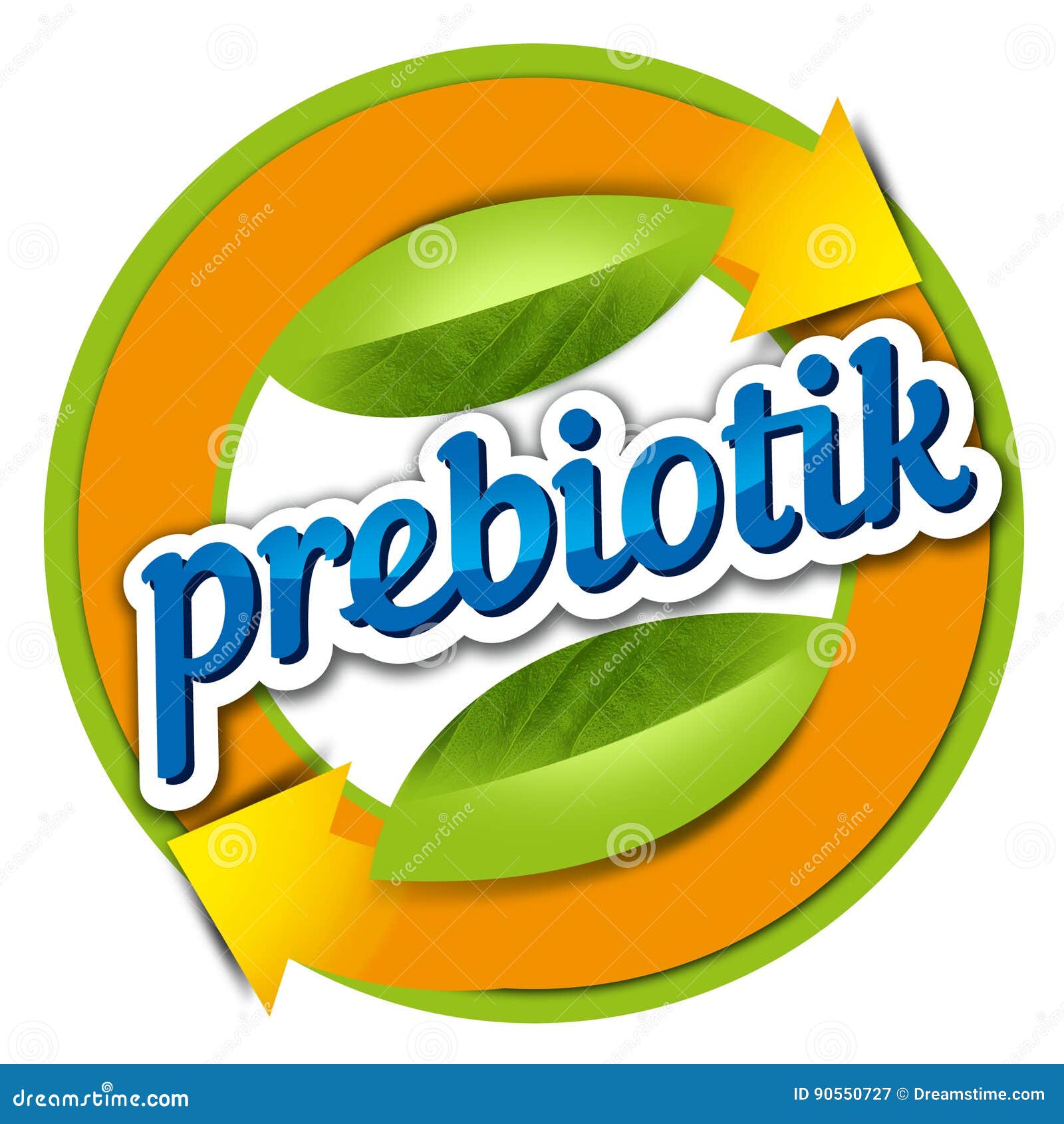 Logo Element Health, Prebiotik Stock Illustration - Illustration of ...