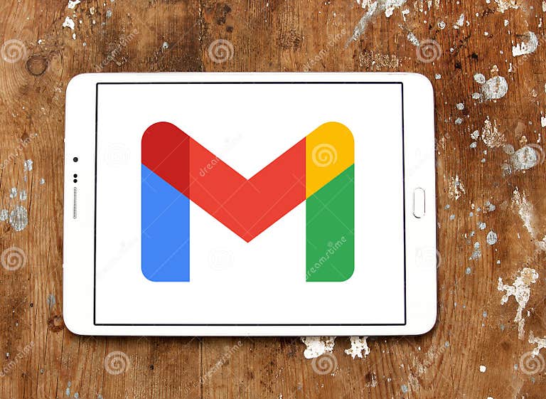 Google Gmail app logo editorial image. Image of client - 298830040