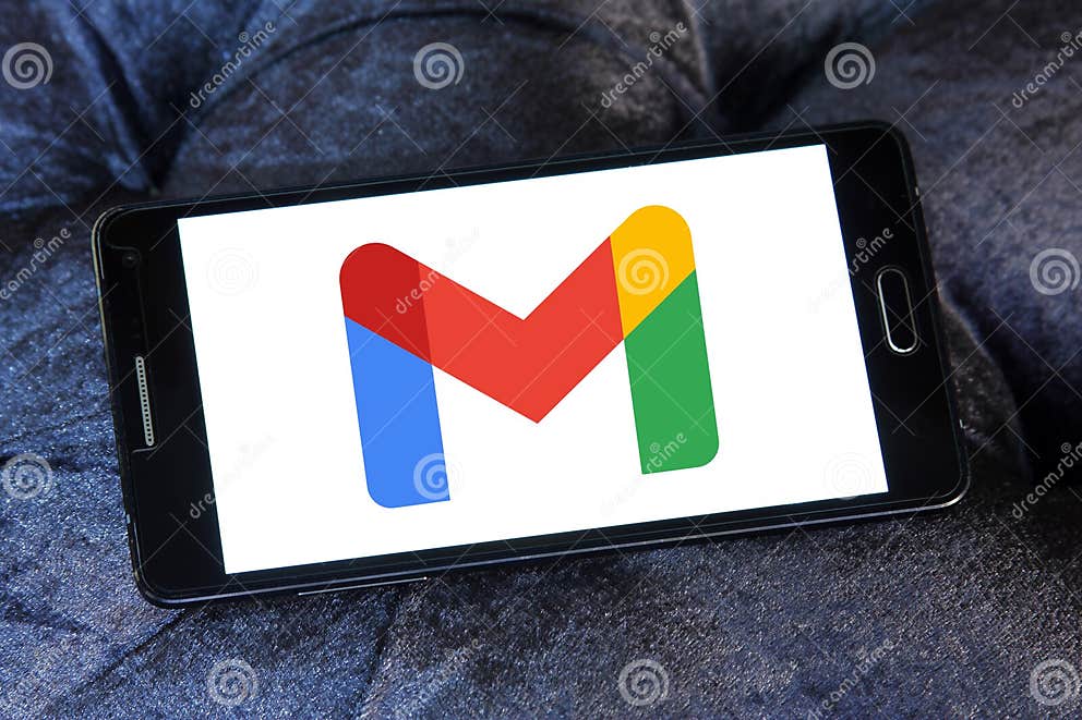 Google Gmail app logo editorial image. Image of browser - 300777060
